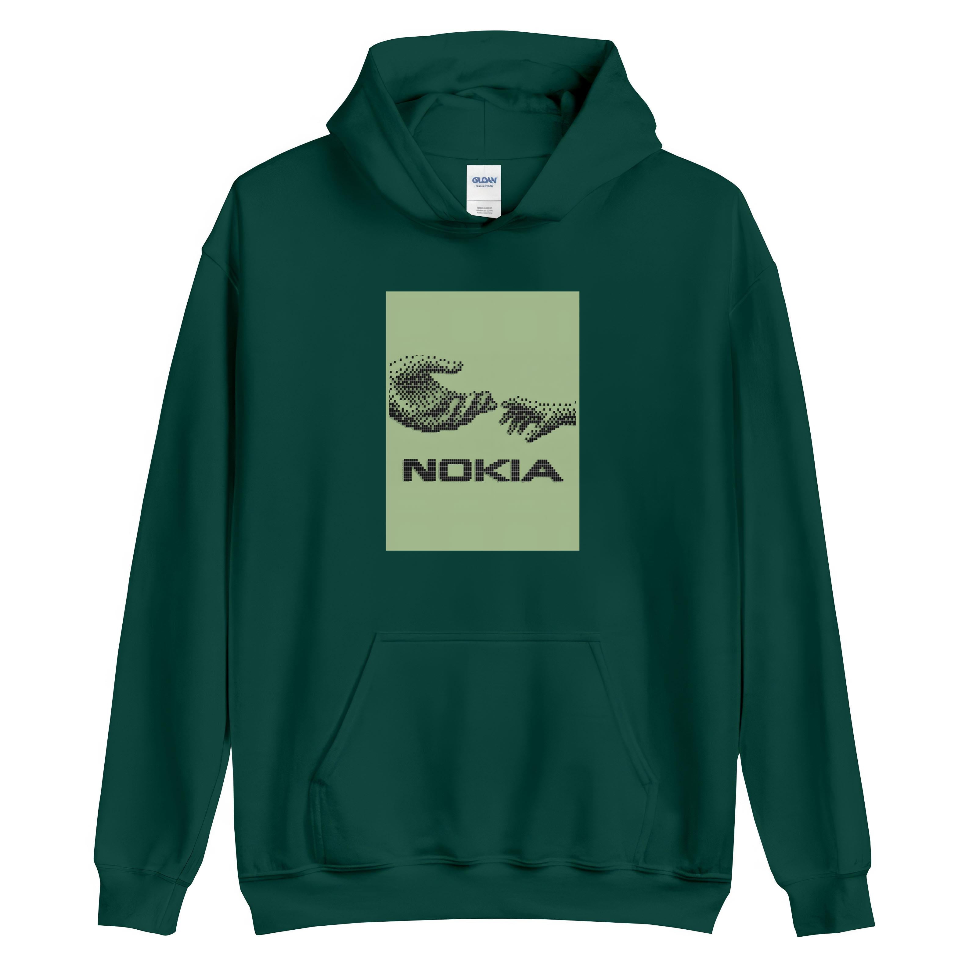 vintage Old Nokia nostalgic logo green tee Vintage gaming T-Shirt 2000s ...