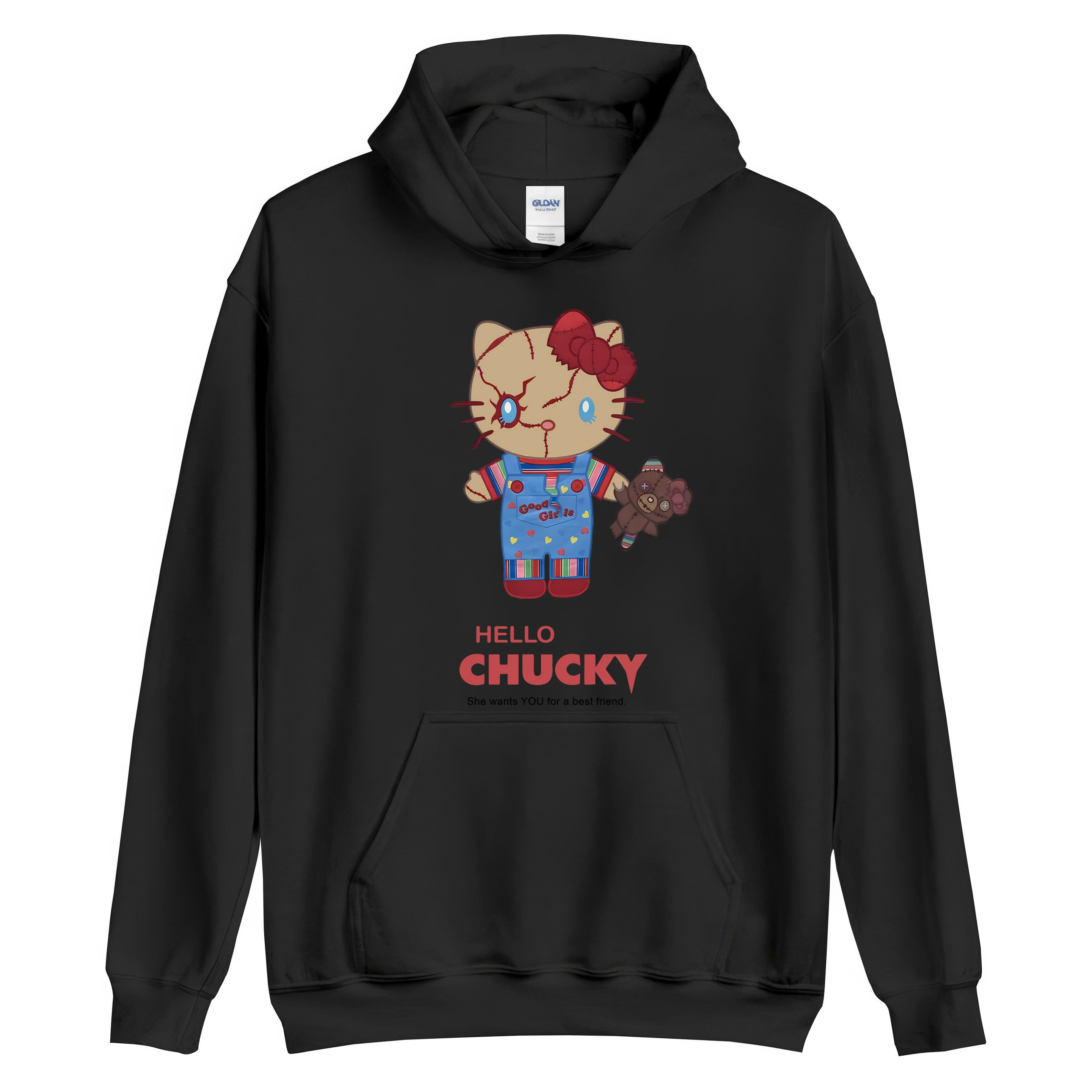 vintage Original Hello Kitty Chucky Best Friend Ringer T-Shirt-TH44920 ...