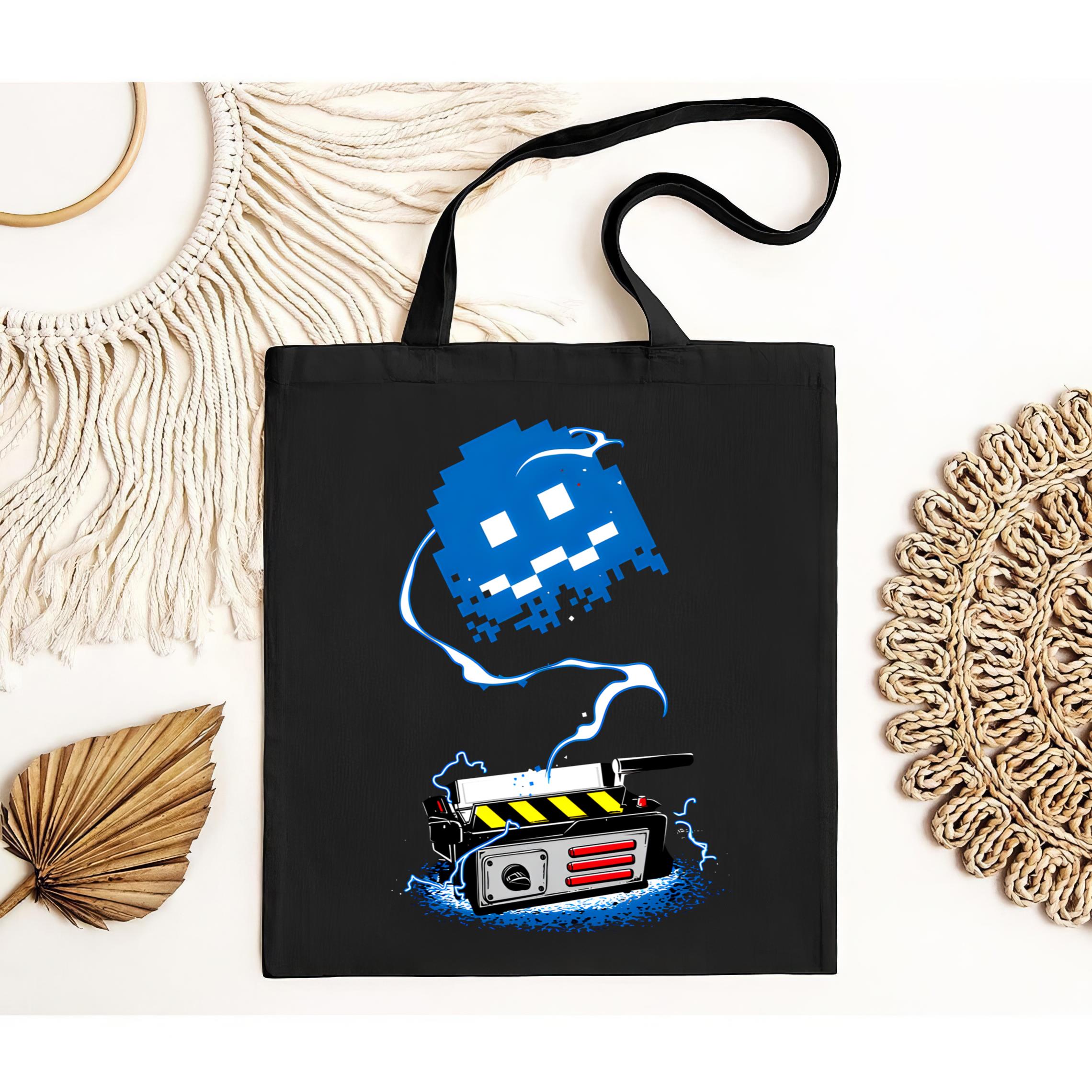 vintage Pac Man & Ghostbusters - Ghost Trap T Bag-TH19055 - Walmart.com