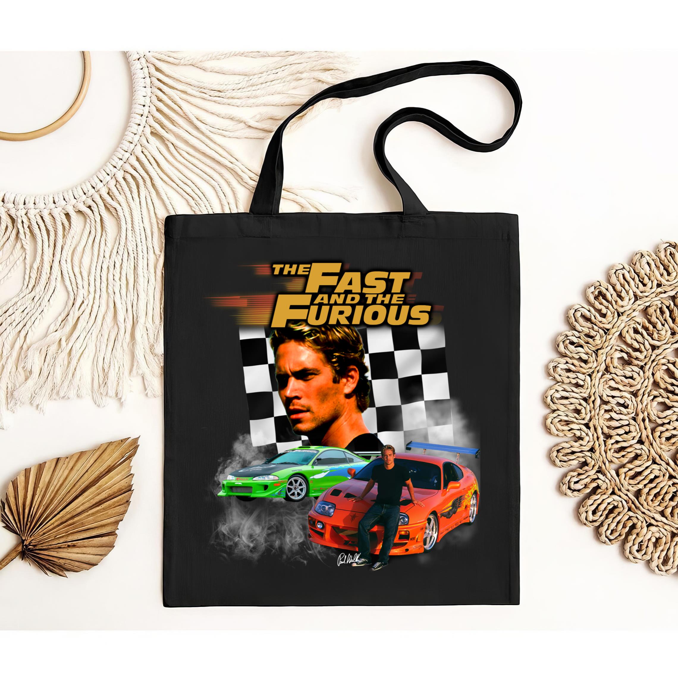 vintage Paul Walker Fast and Furious Custom Tribute Graphic -TH8398 ...