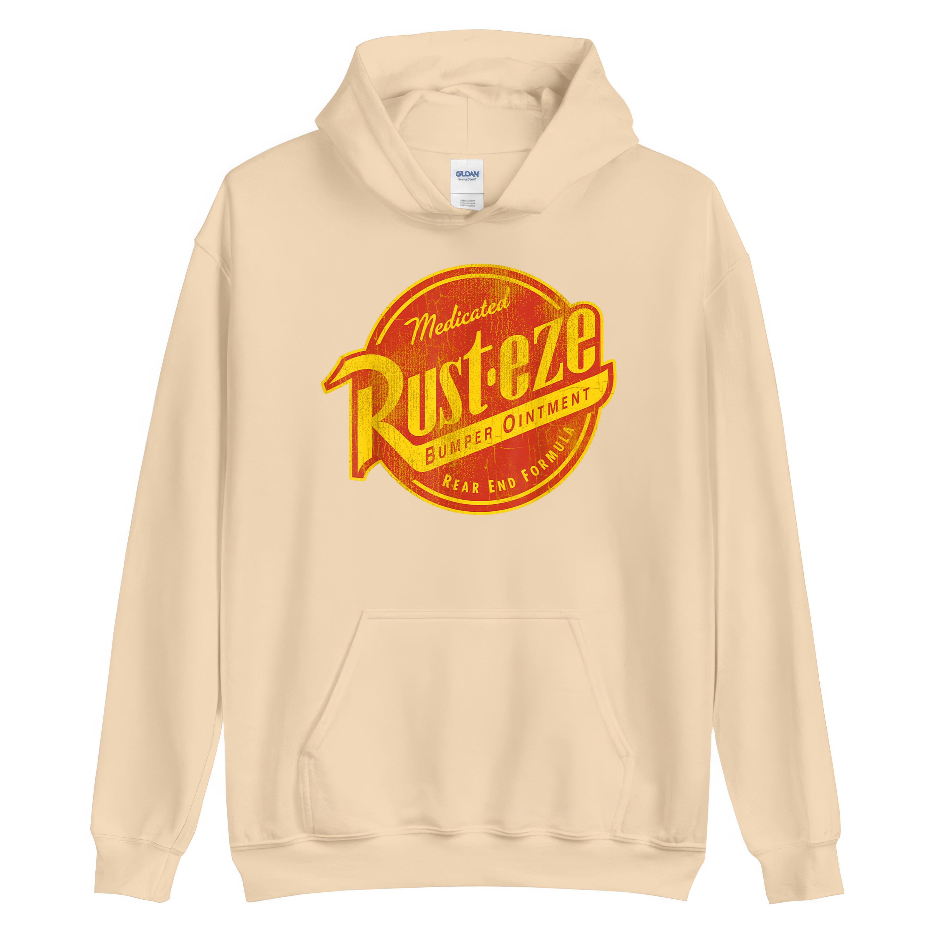 vintage Pixar Cars Vintage Rust-eze Ointment Faded Logo T-Shirt-TH43095 ...