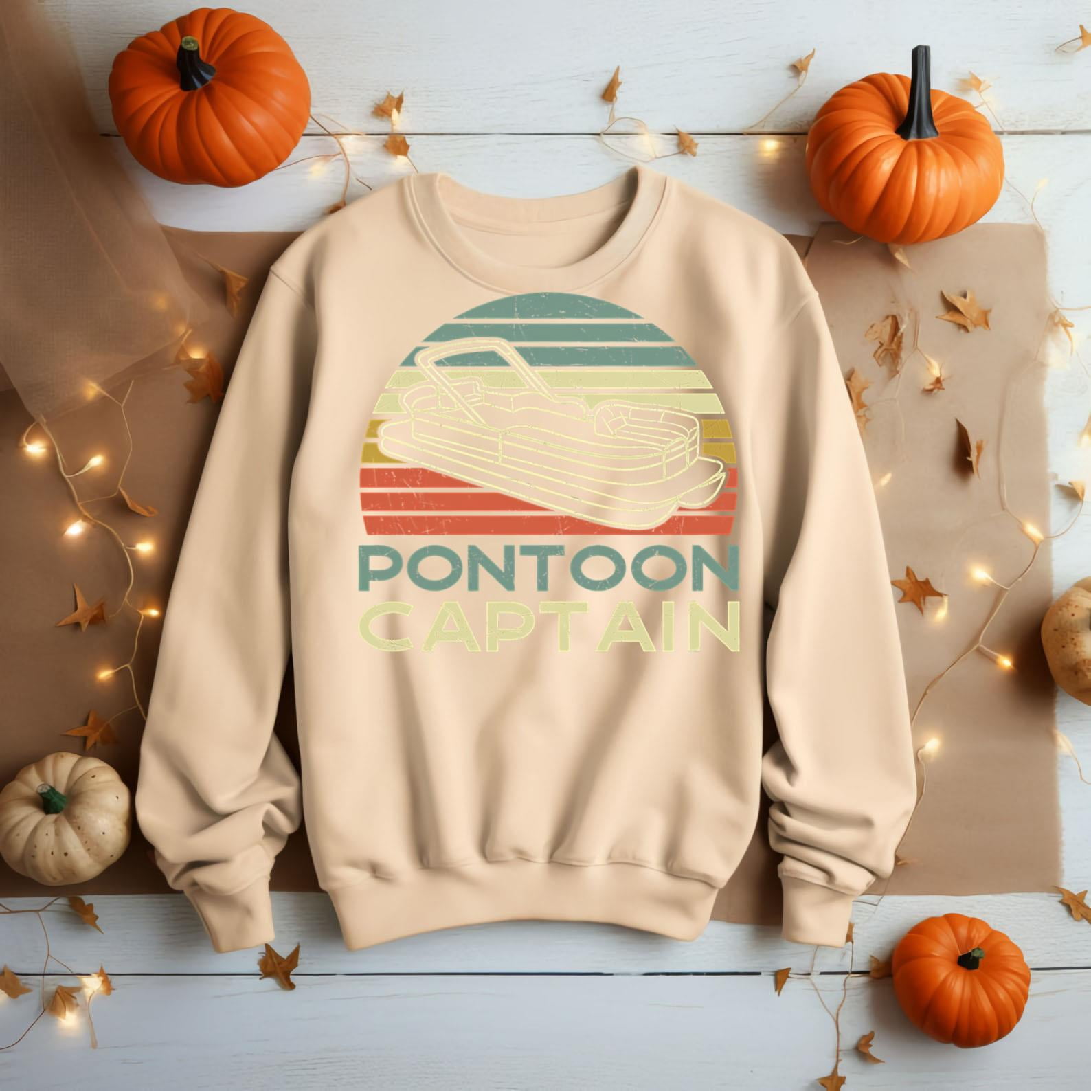 vintage Pontoon Captain Shirt, Pontoon Boat Shirt, Yatch Tshirt ...