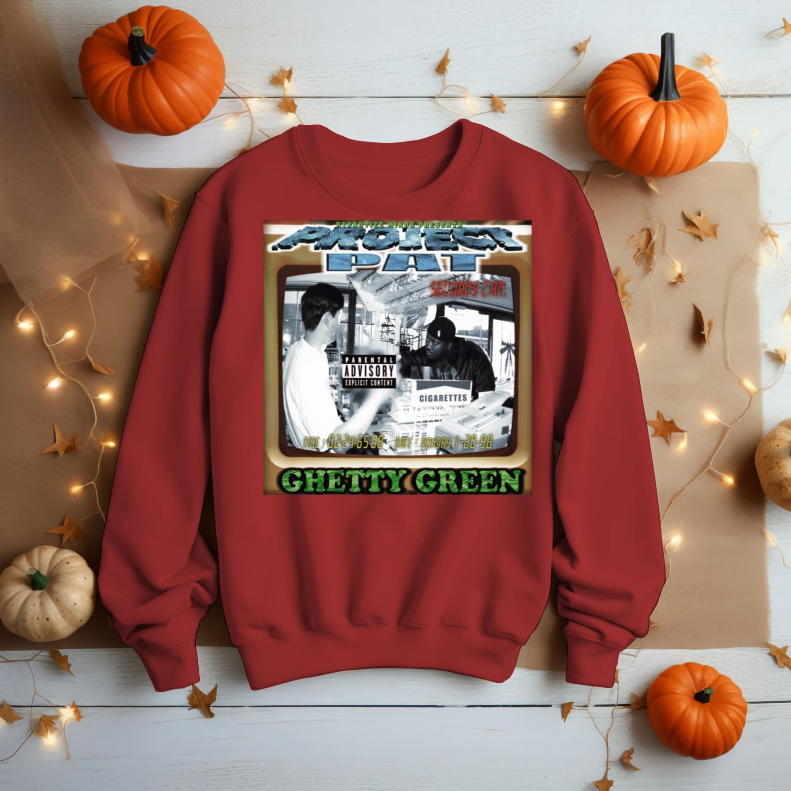 vintage Project Pat GHETTY GREEN Album Cover Tshirt NEW - INSTOCK ...