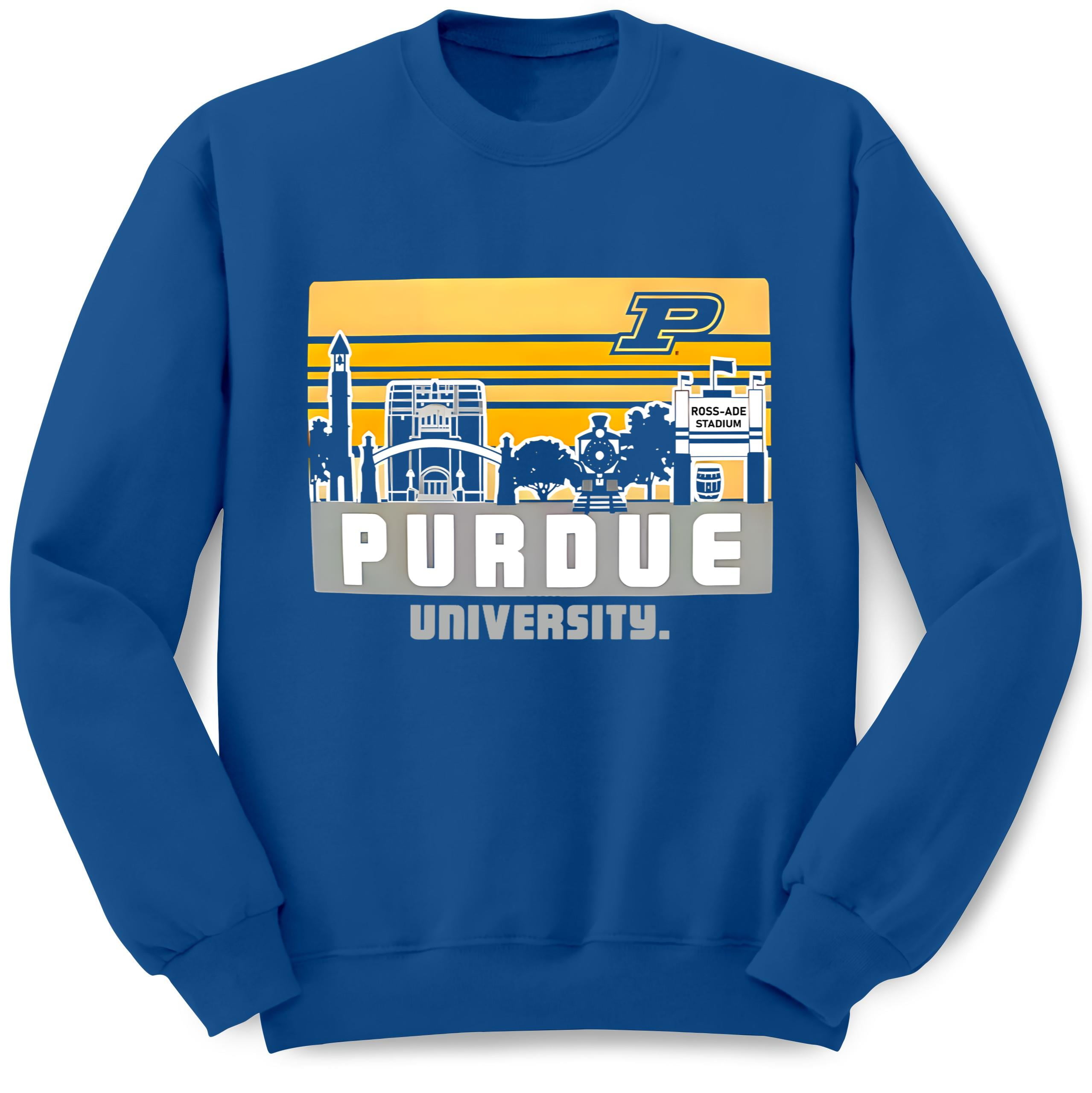 vintage Purdue-boilermakers-university-campus-skyline-retro-shirt ...