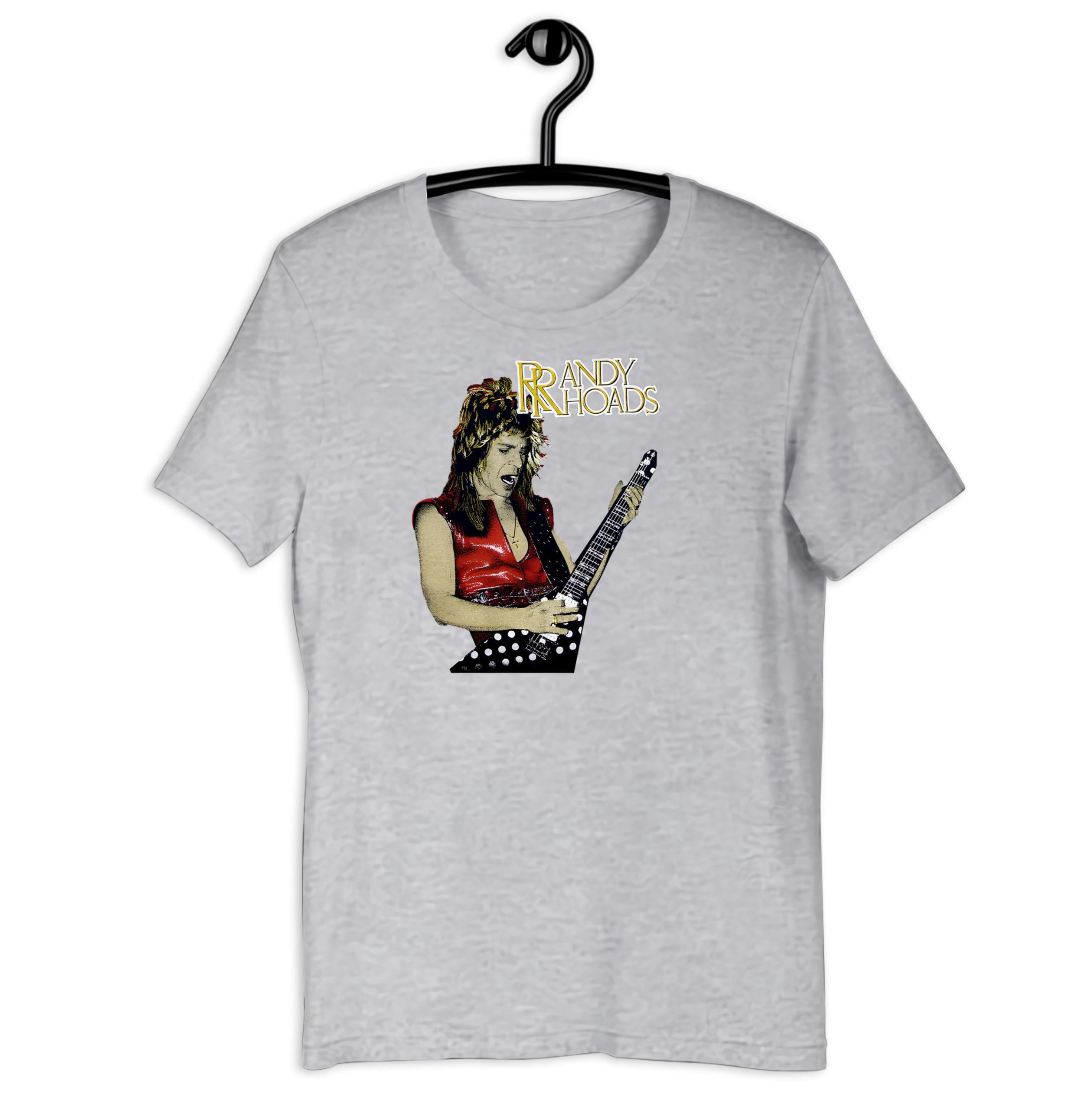 vintage RARE Randy Rhoads 1982 Ozzy Osbourne Quiet Riot T-shirt For ...