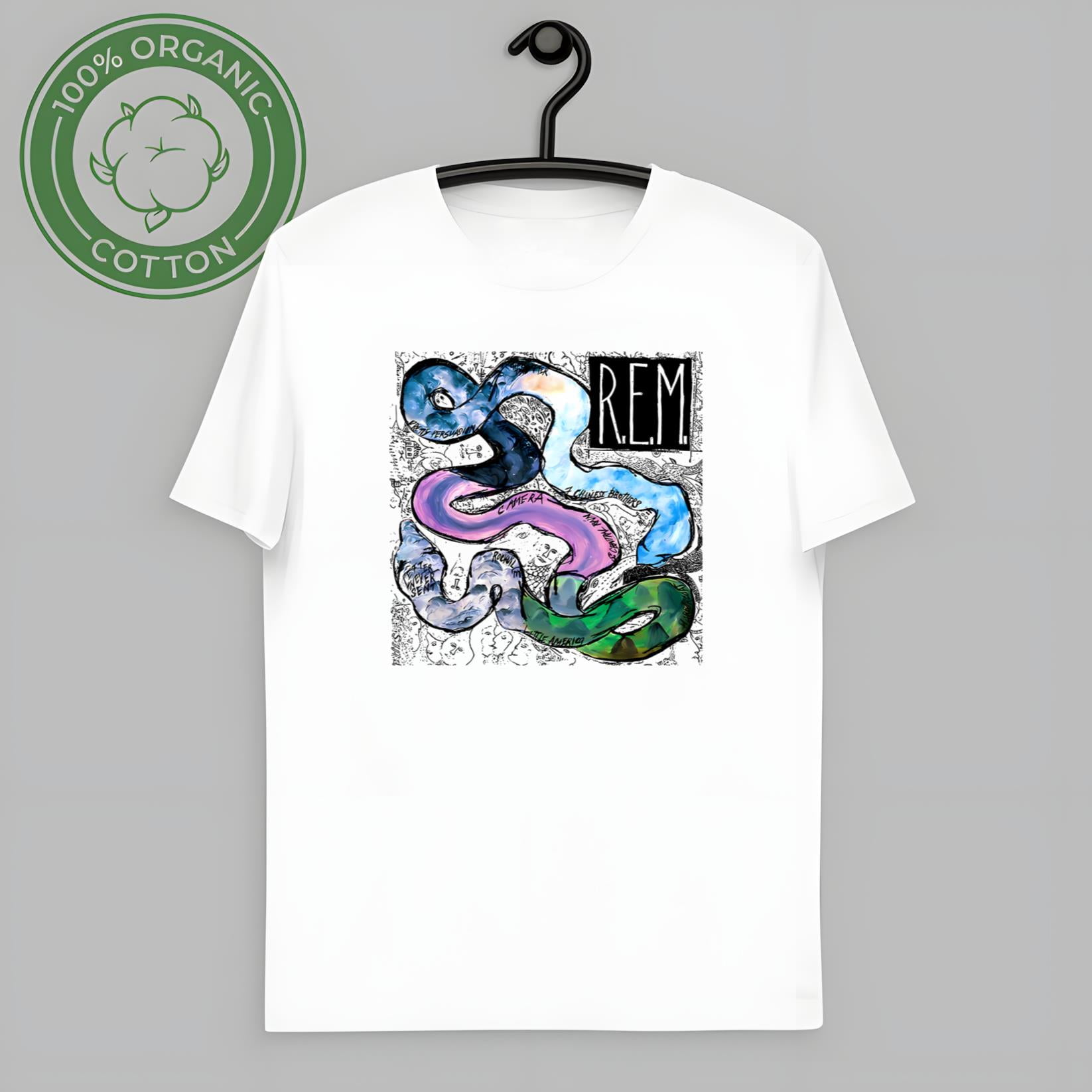 vintage REM Reckoning 1984 Album Promo SPORT GREY T-shirt, R.E.M Rock ...