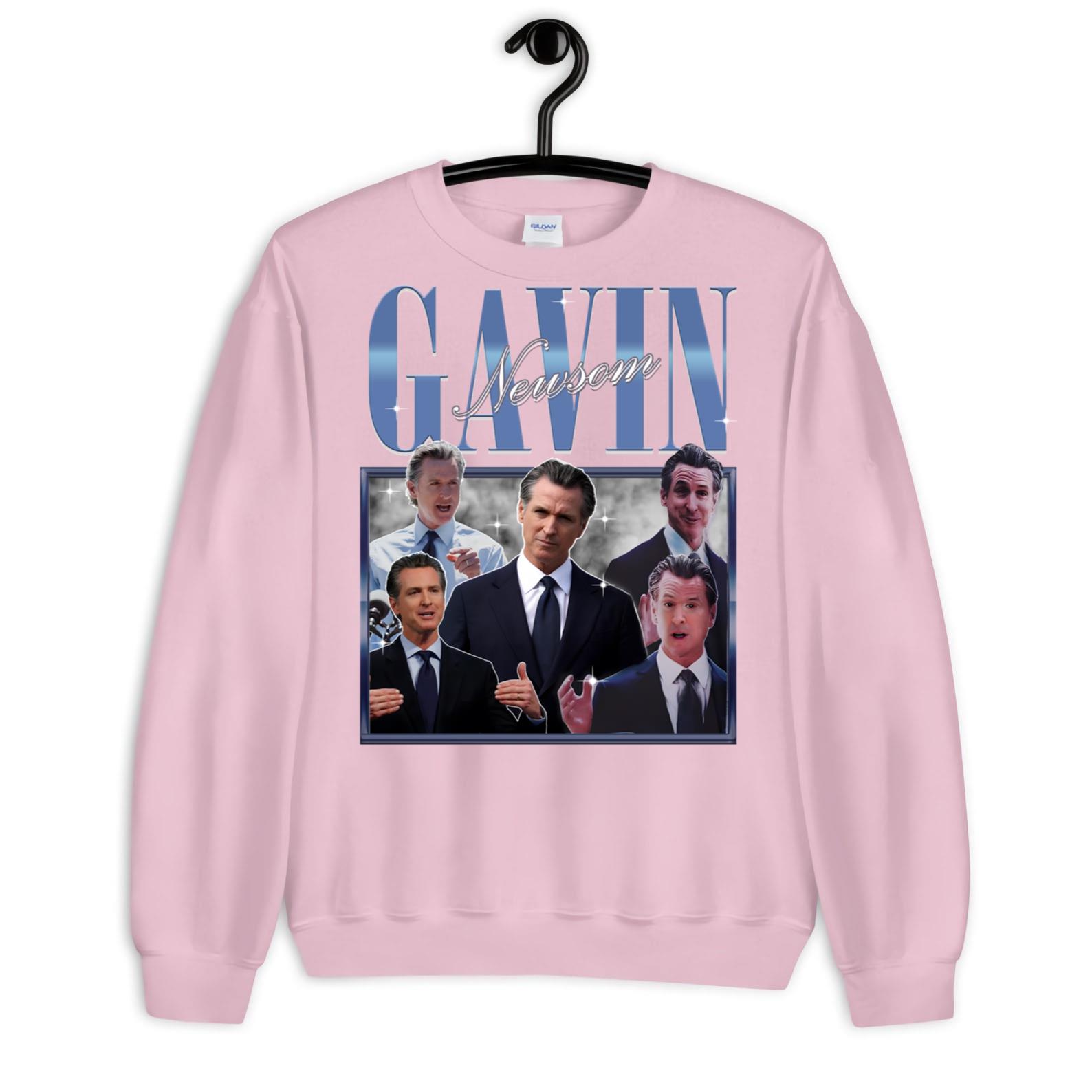 vintage RETRO GAVIN NEWSOM Vintage Shirt Gavin Newsom Homage Tshirt ...