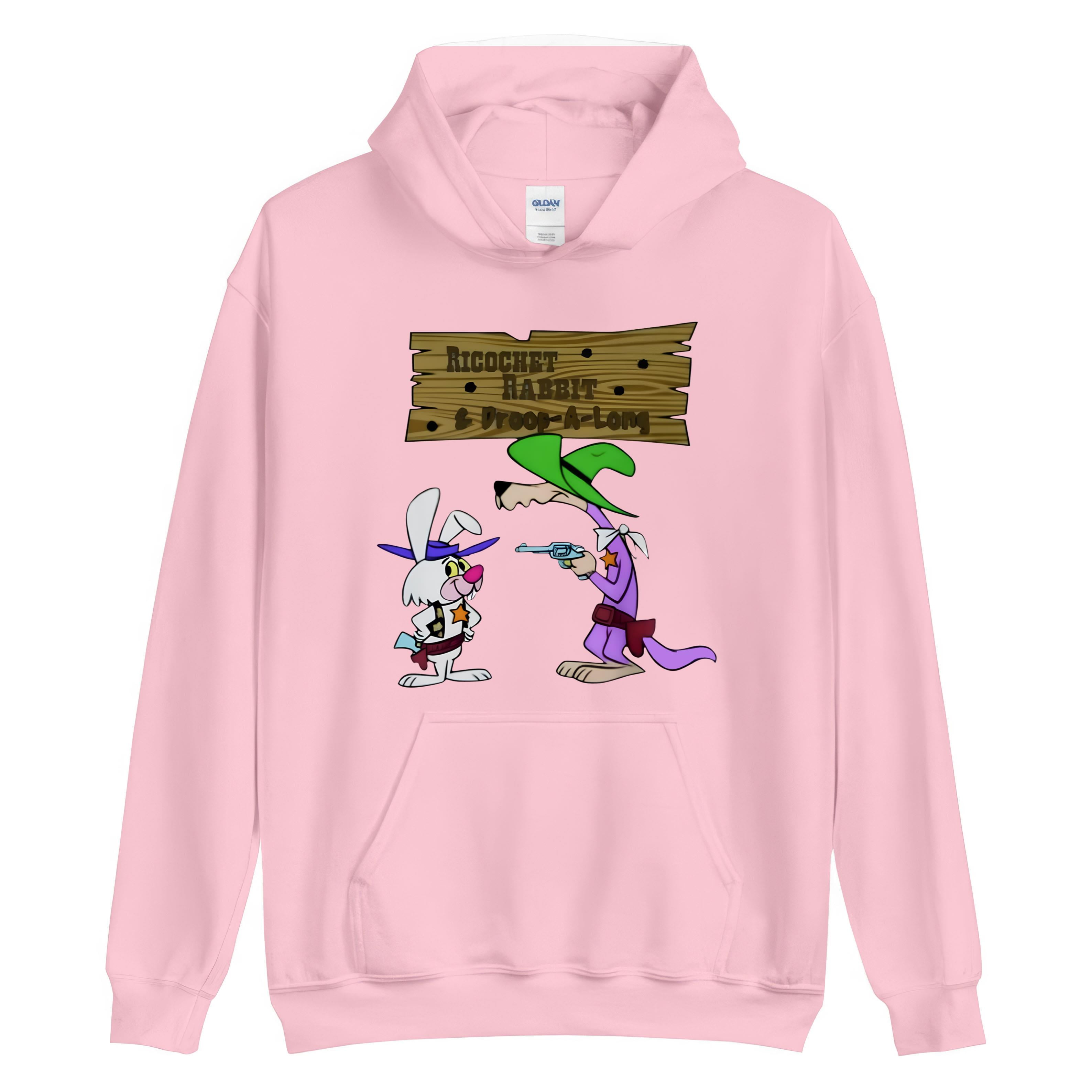 vintage RICOCHET RABBIT & DROOP-A-LONG CARTOON T-SHIRT HANNA BARBERA ...