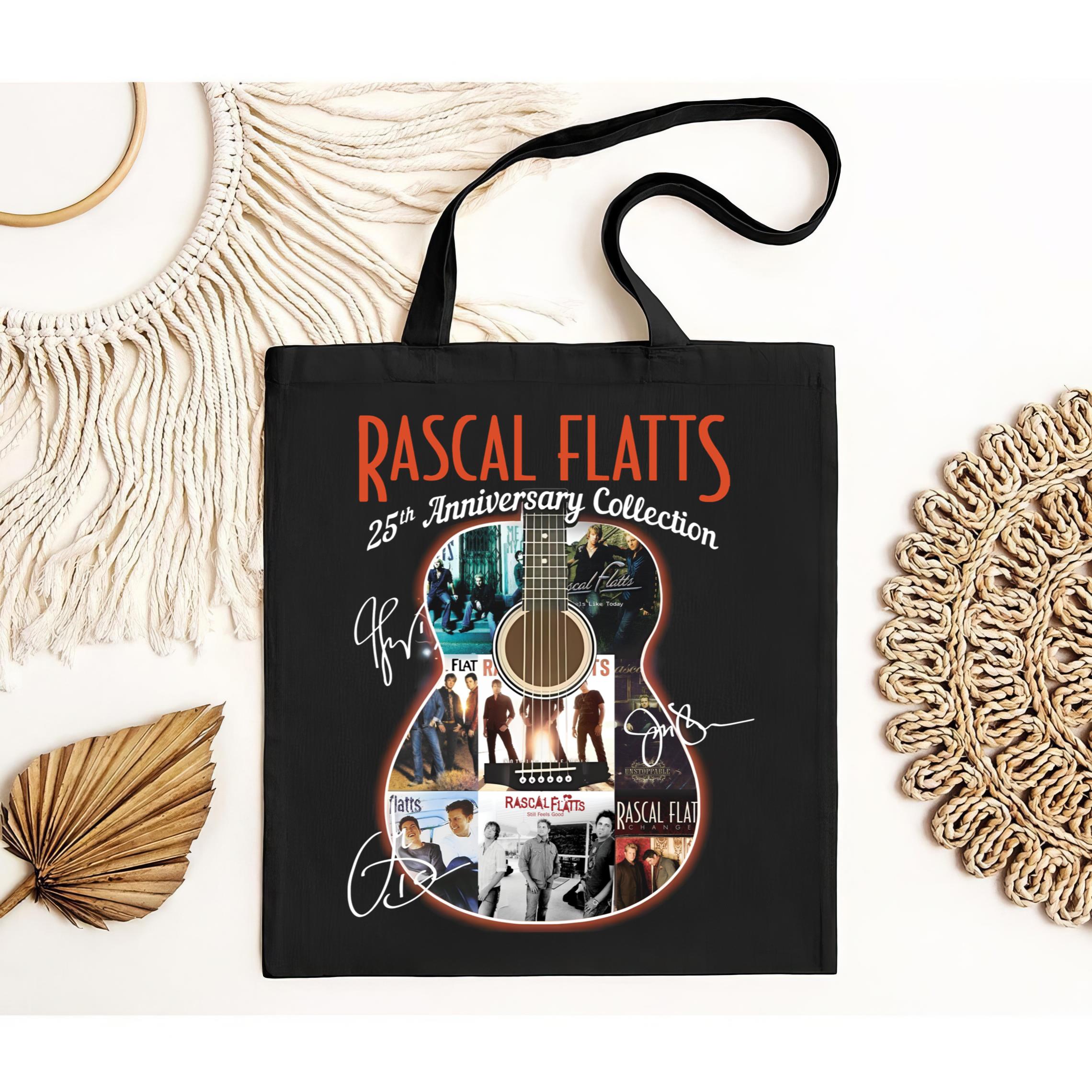 vintage Rascal Flatts 25th Anniversary Collection Signature T Bag ...