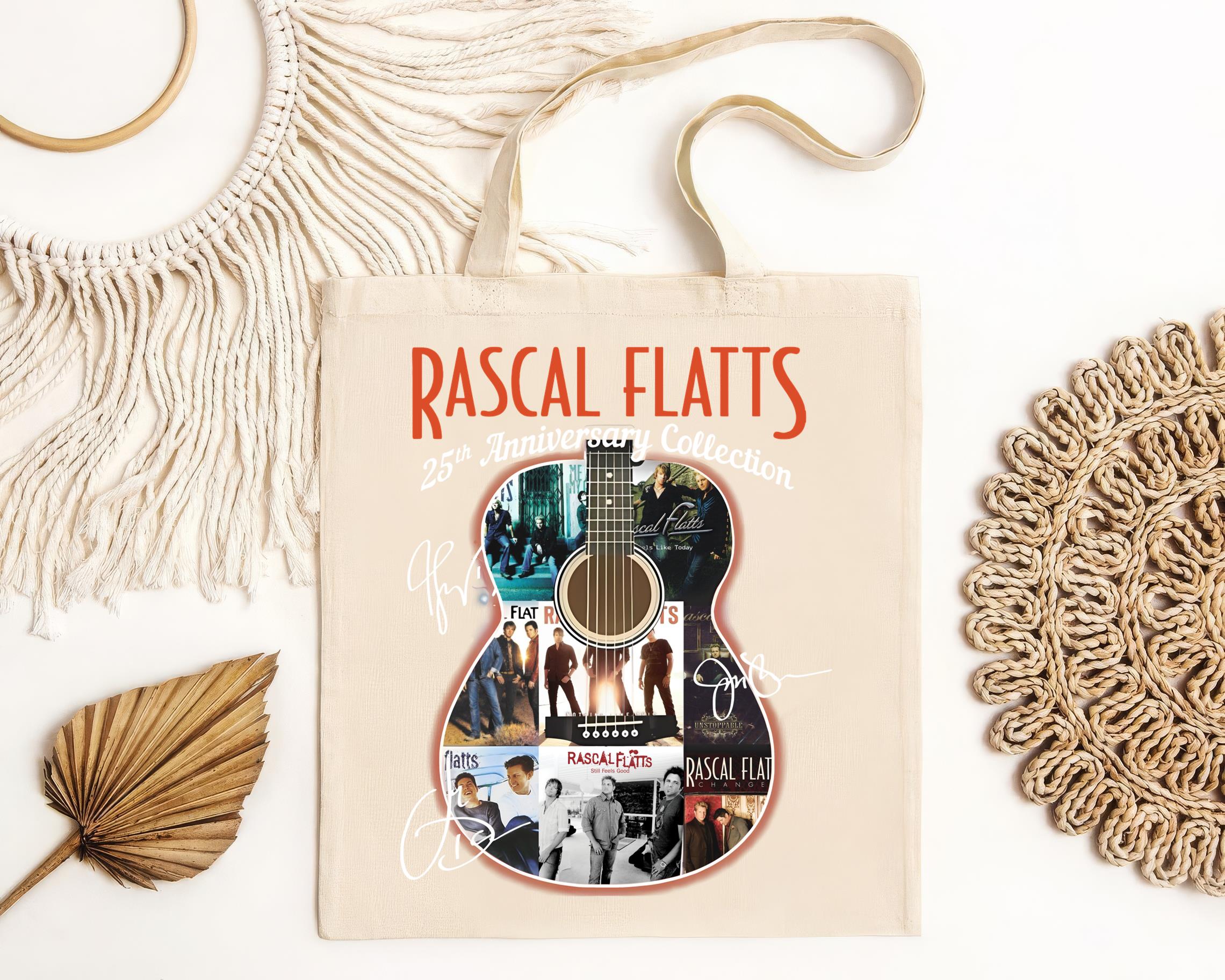 vintage Rascal Flatts 25th Anniversary Collection Signature T Bag ...