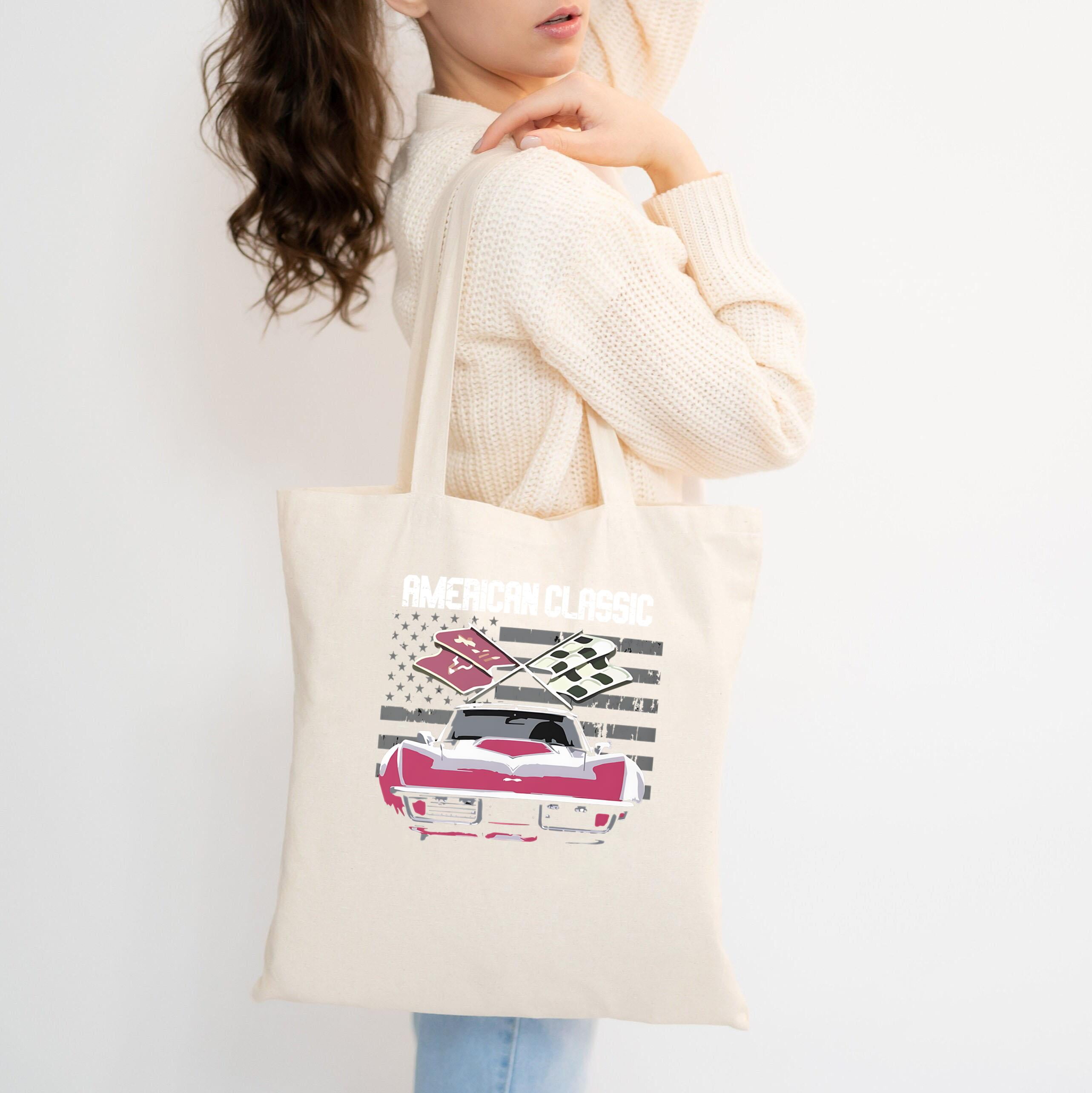 vintage Red Corvette C3 American Classic Car 3rd Gen Vette Graphic t ...