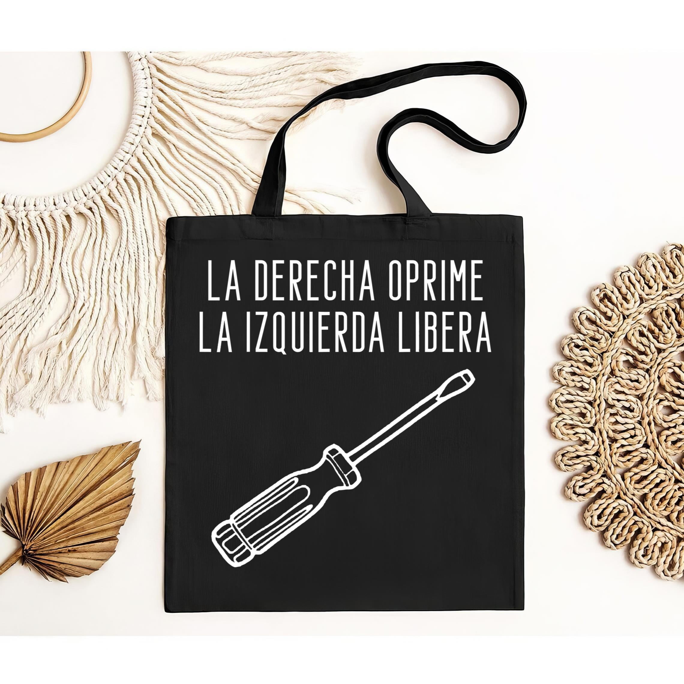 vintage Righty Tighty Lefty Loosy Spanish The Right Oppresses t-Bag ...