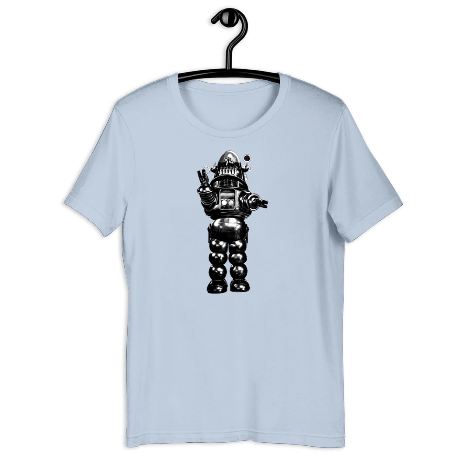 vintage Robby The Robot - Forbidden Planet - Pre-shrunk 100% cotton t ...