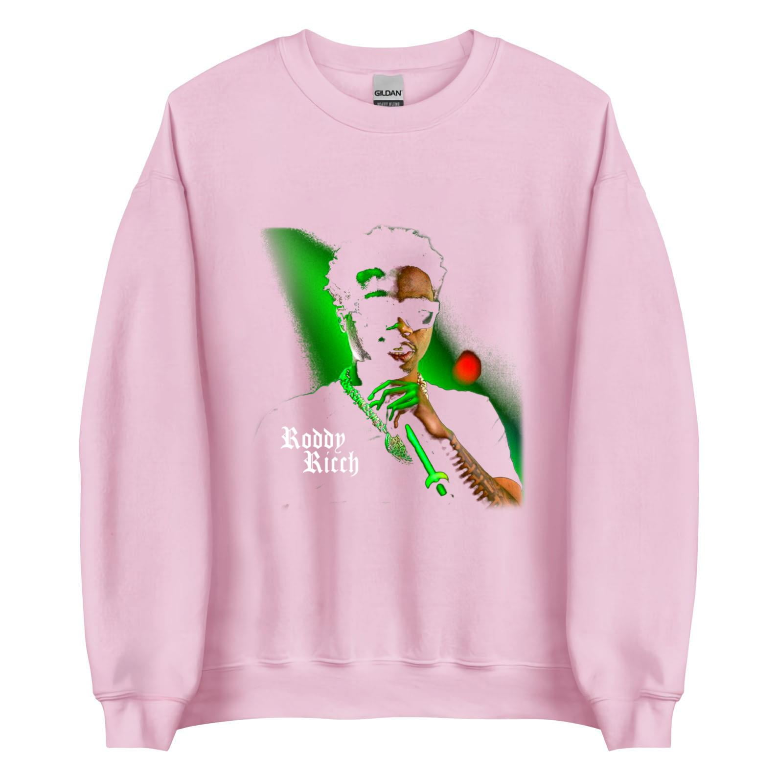 vintage Roddy Ricch Green Light Portrait T-Shirt-TH32838 - Walmart.com