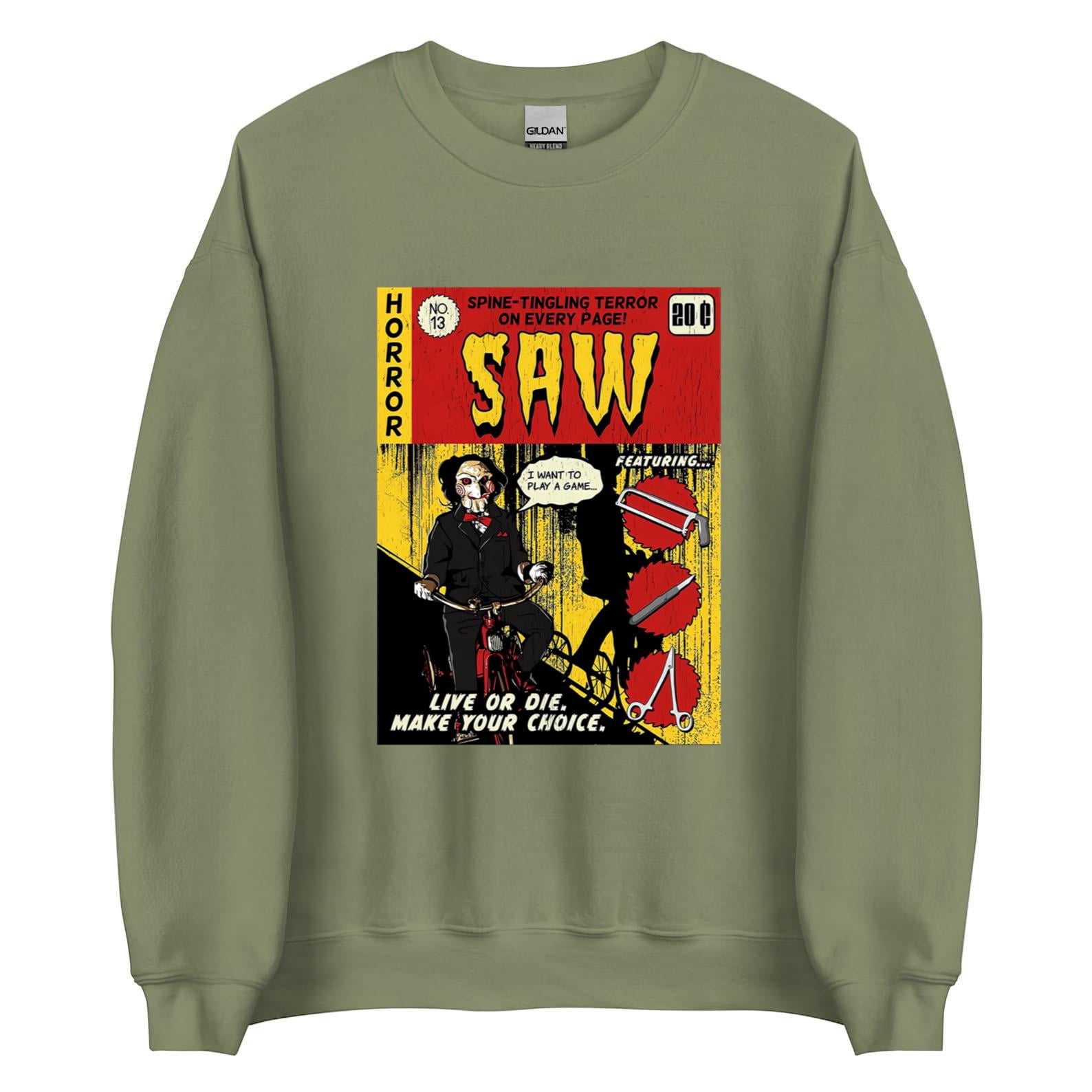 vintage Saw Jigsaw Comic Book T-Shirt - Black-TH32318 - Walmart.com