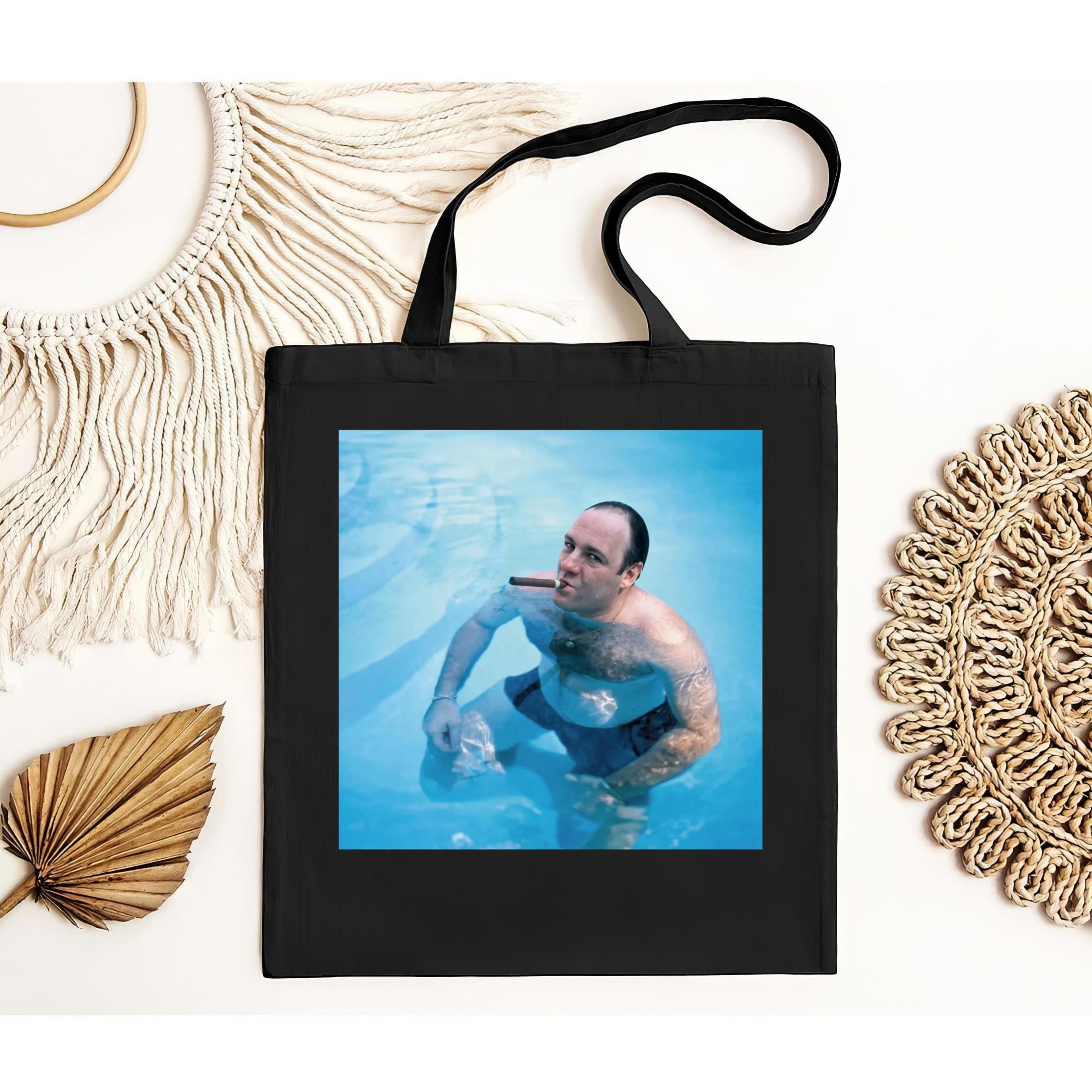 vintage Short Sleeves Olivia Cooke Wearing Sopranos Tony Soprano Pool ...