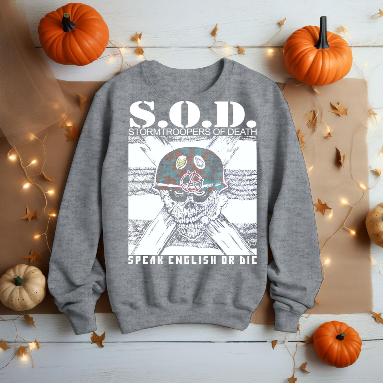 vintage Sod Sod Stormtroopers Of Death Sod T-shirt Metal T Shirt Men ...