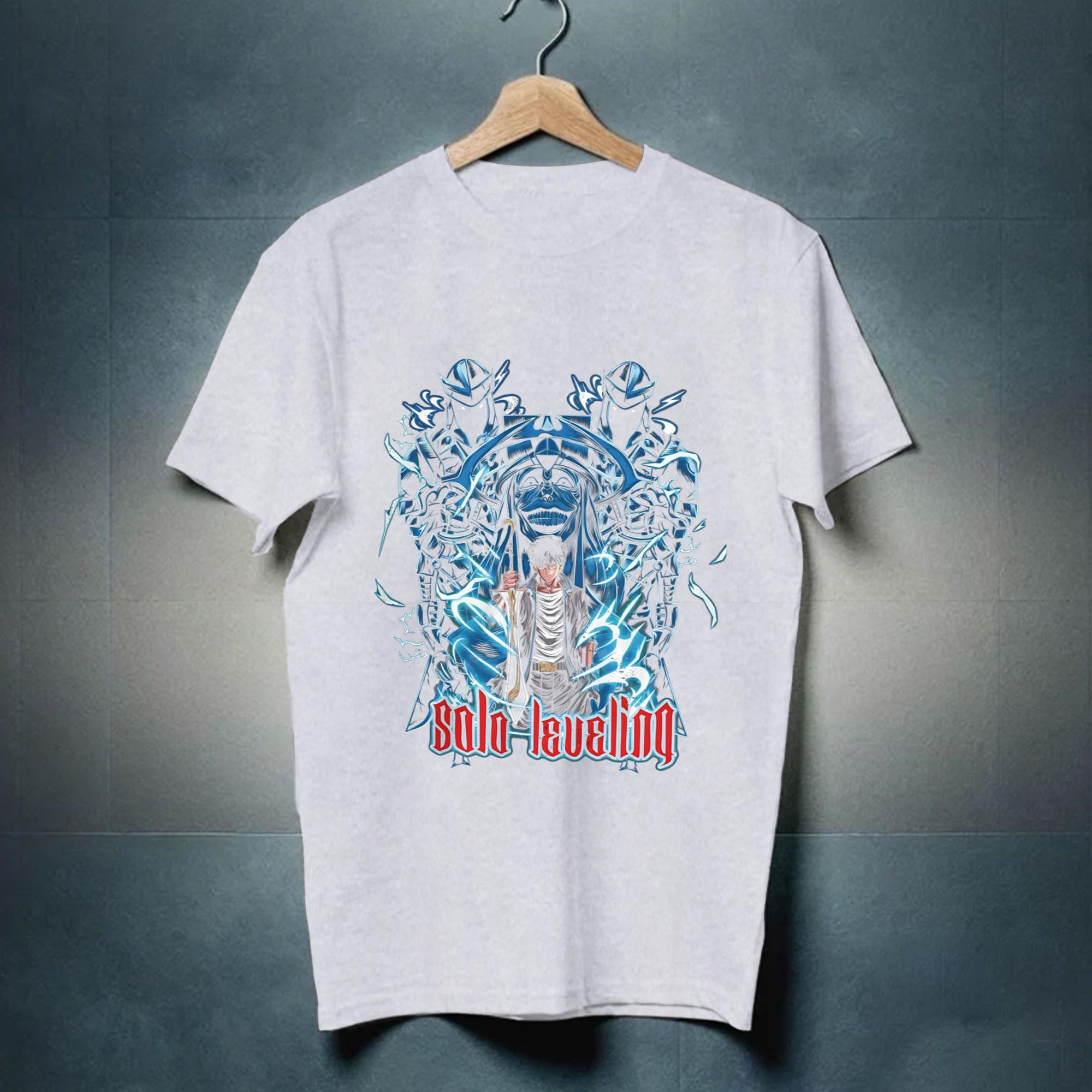 vintage Solo Leveling T-shirt, Only I Level Up, manga, anime, South ...