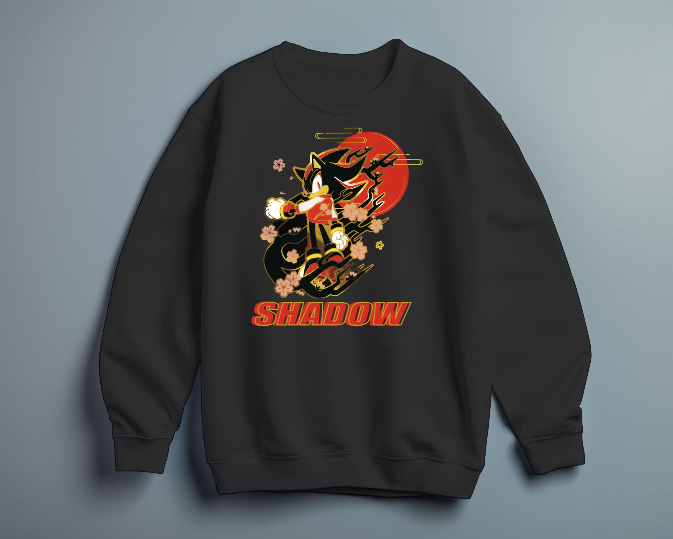 vintage Sonic The Hedgehog Shadow Sakura Boyfriend Fit Girls T-shirt ...