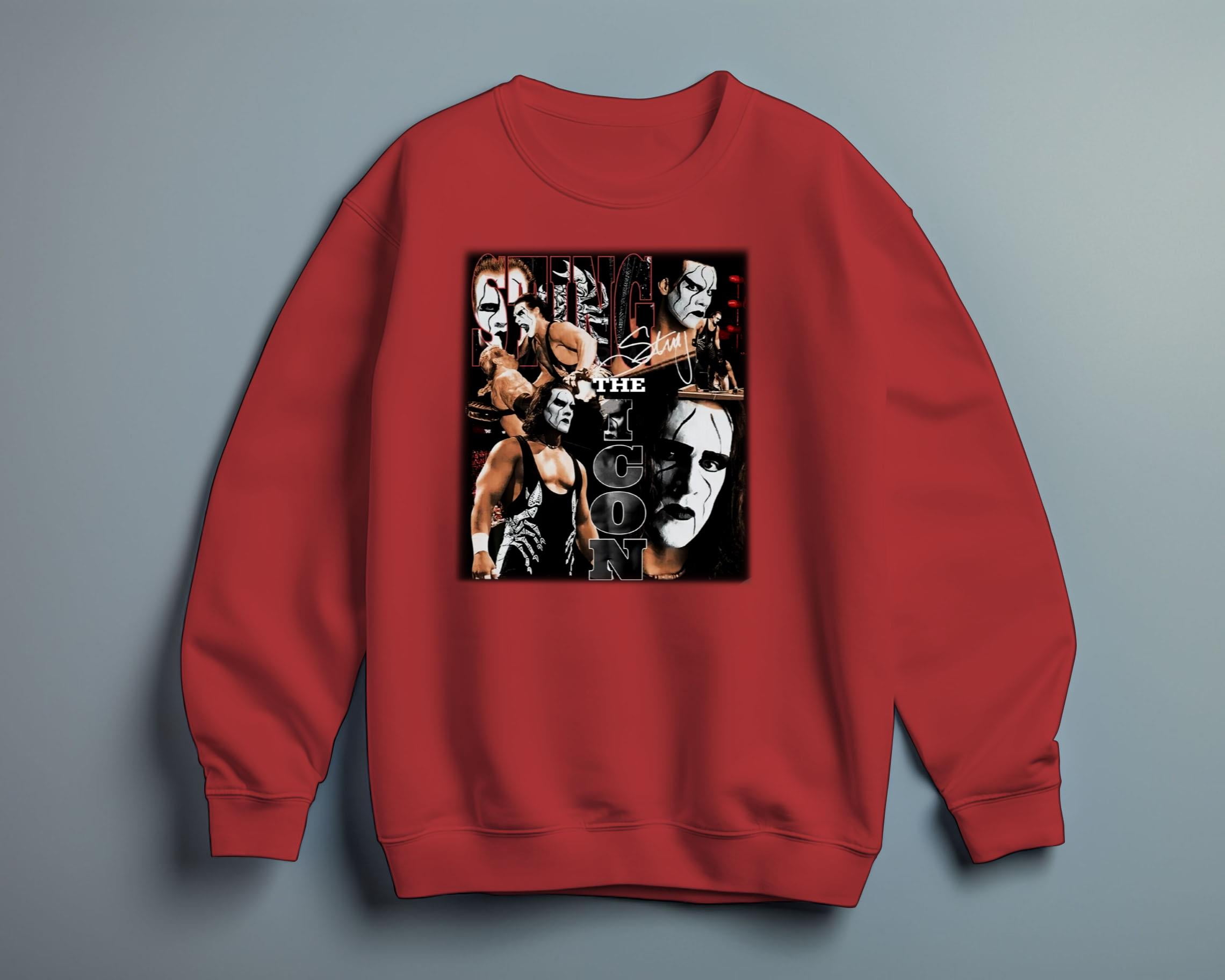 vintage Sting t-shirf The Icon ECW WCW WWF WRESTLING-TH25943 - Walmart.com