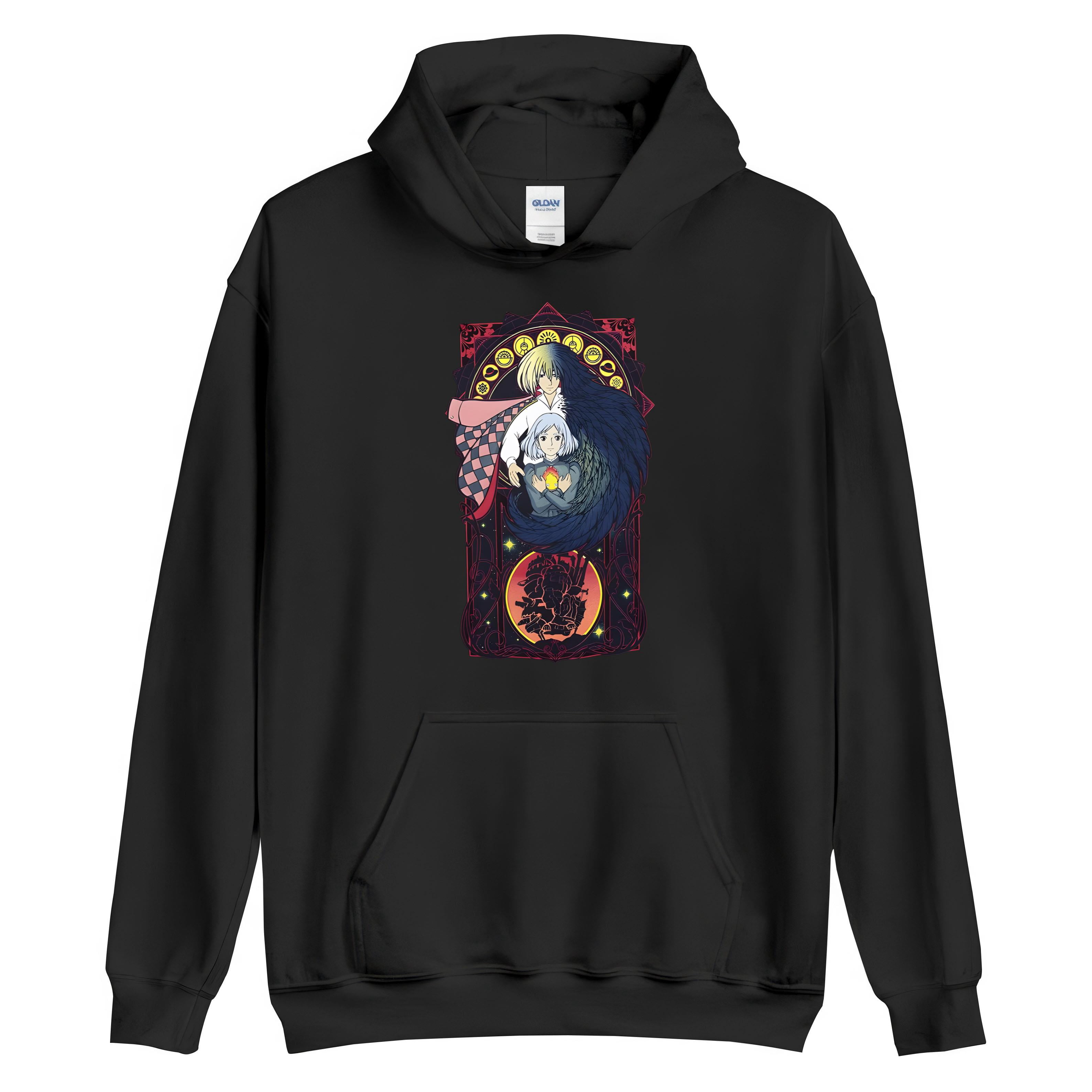 vintage Studio Ghibli Howl is Moving Castle Trio TShirt-TH36186 ...