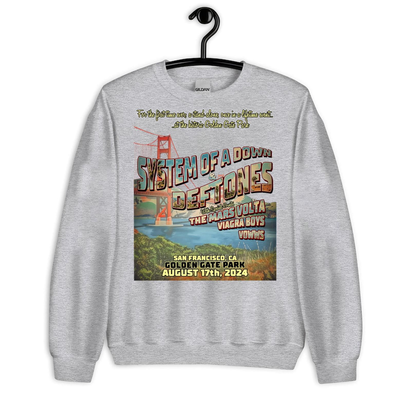 vintage System of a Down & Deftones San Francisco®s Golden Gate Park's ...