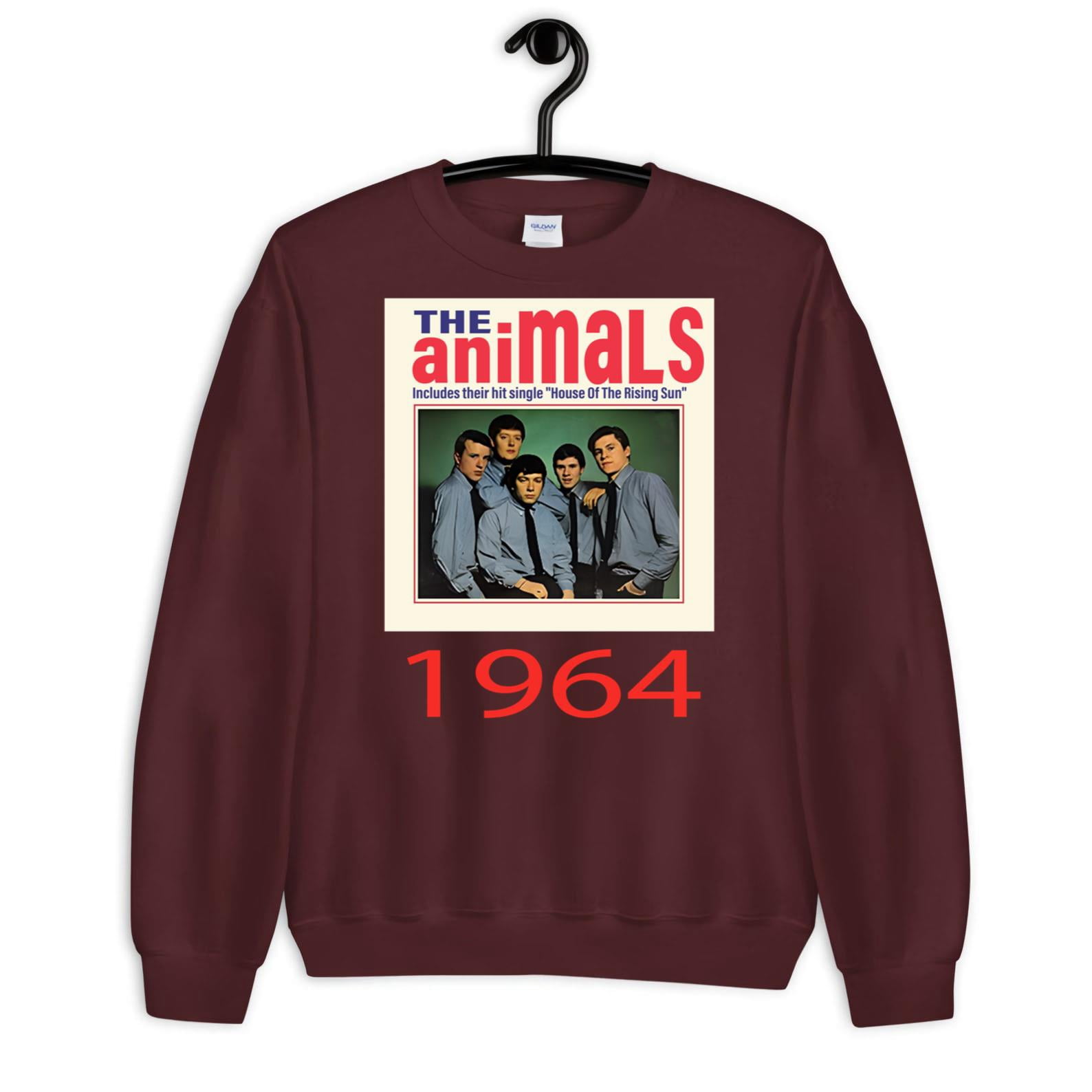vintage THE ANIMALS DEBUT ALBUM COVER T SHIRT - ERIC BURDON - 100% ...