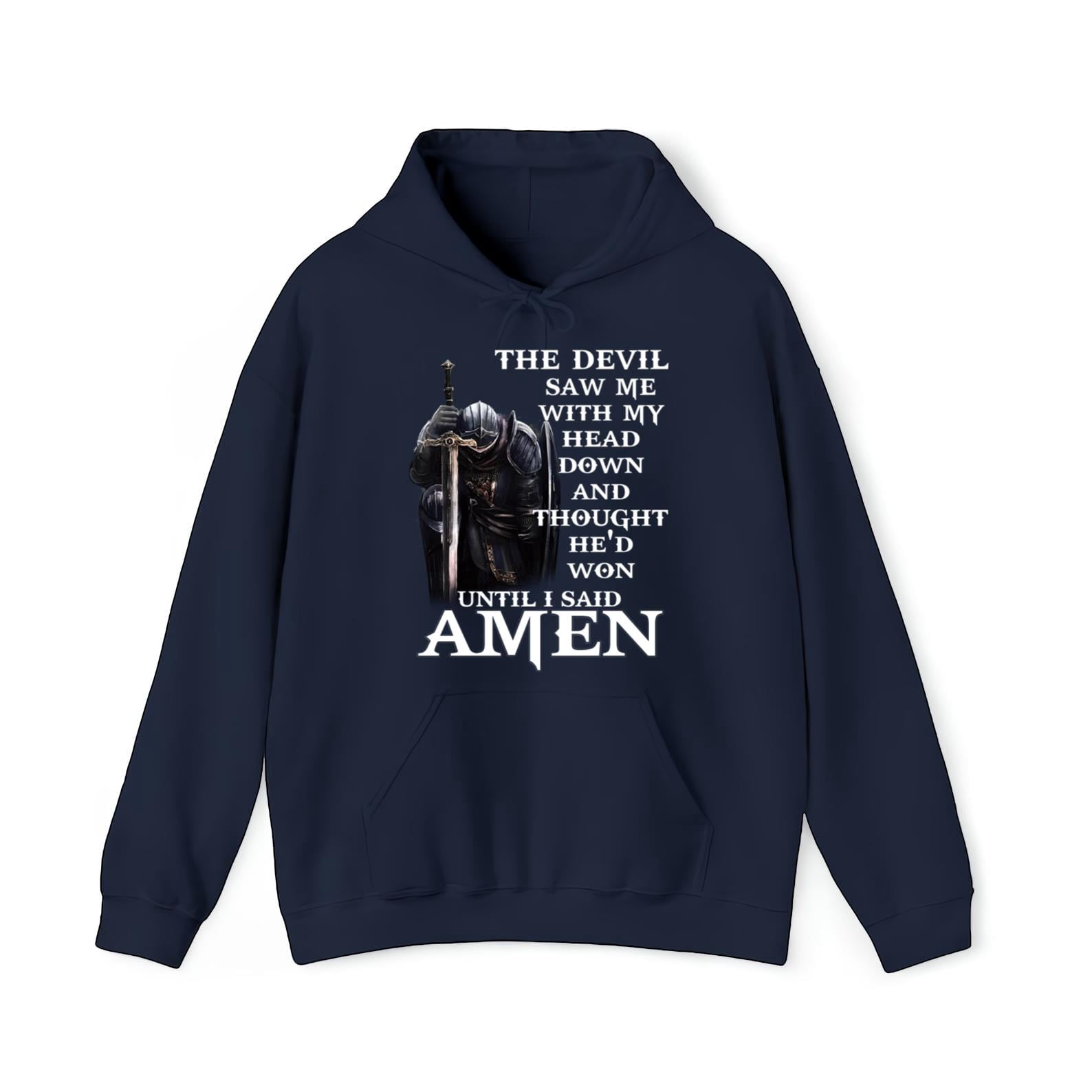 vintage The Devil Saw Me With My Head Down And Thought He®d Won Shirt ...