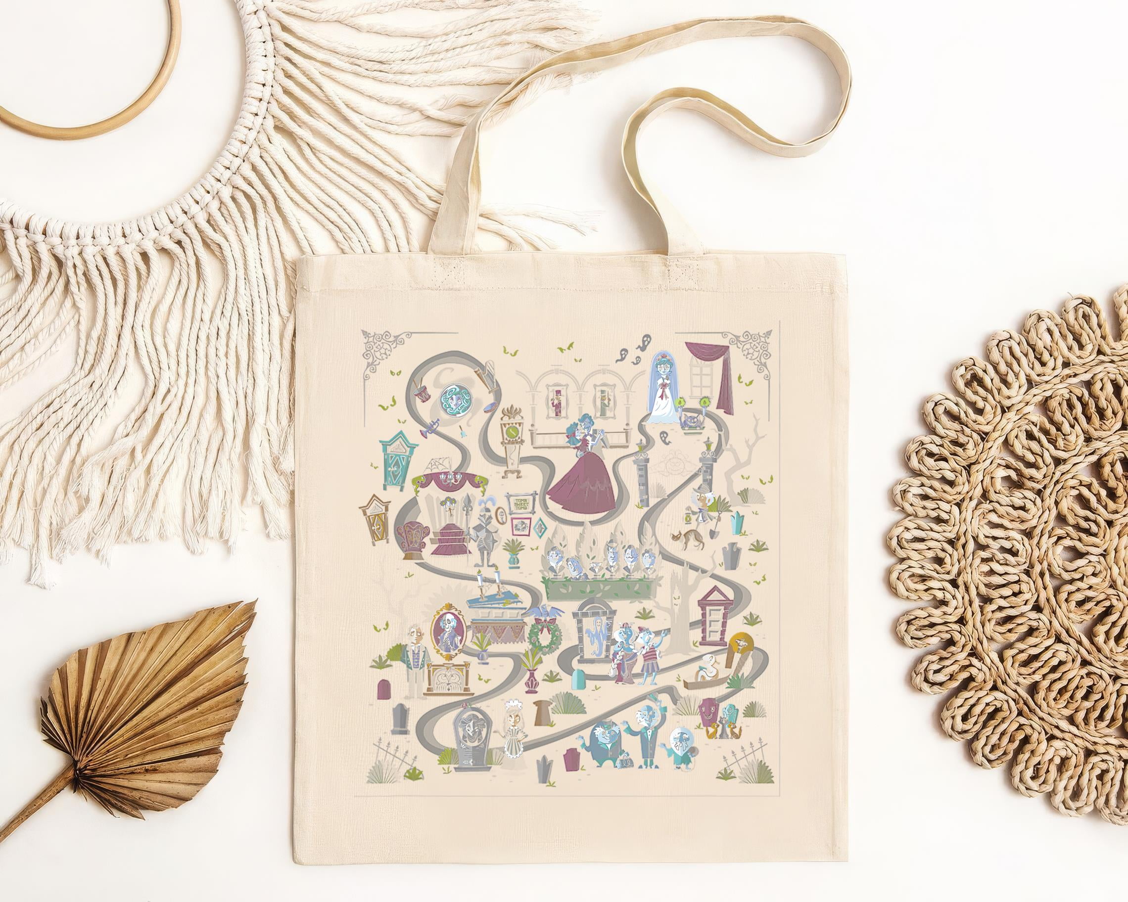 vintage The Haunted Mansion Ride Animated Map Overview Bag-TH39310 - Walmart.com