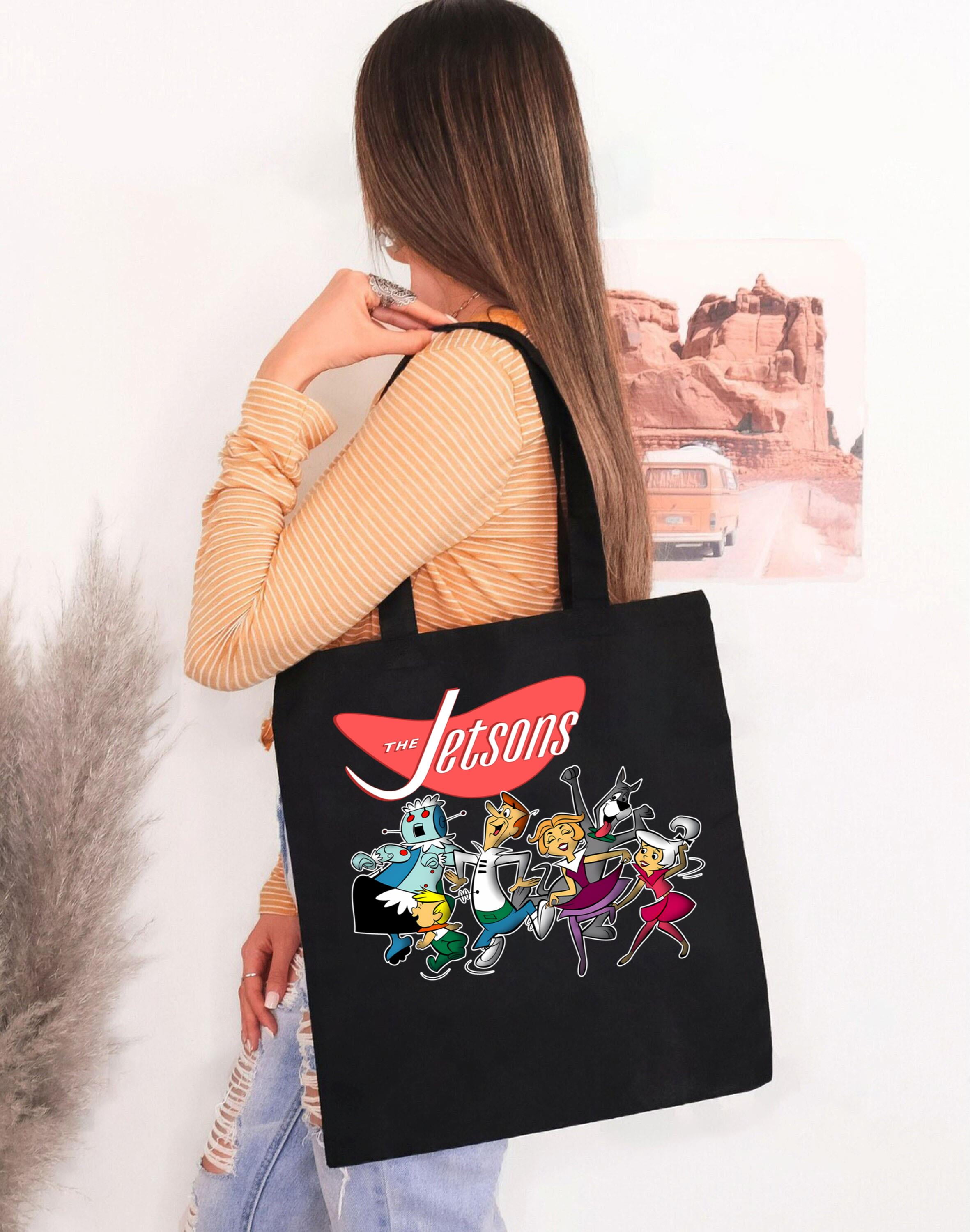 vintage The Jetsons Cartoon Men's Black Tote Bag-TH50899 - Walmart.com