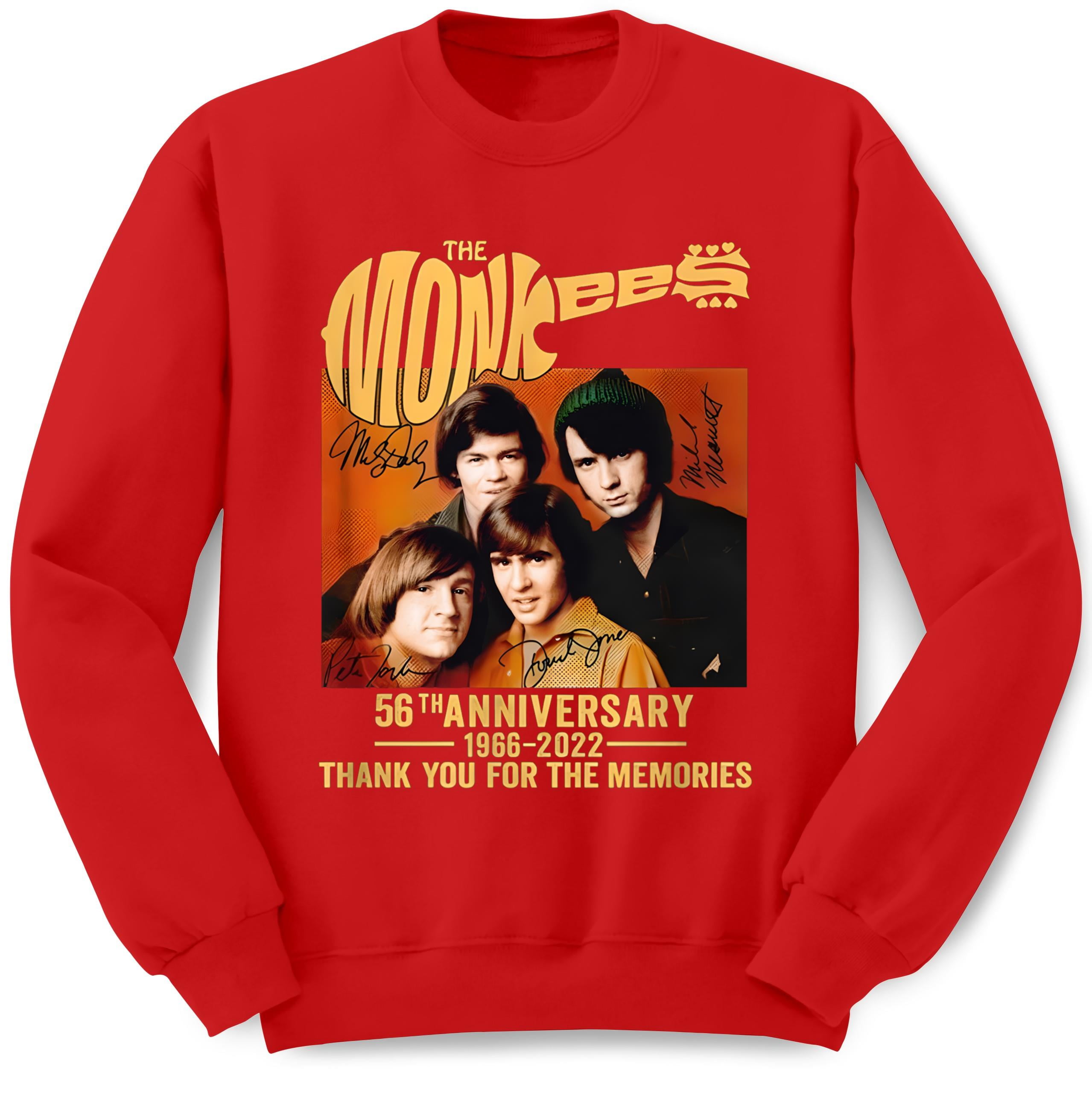 vintage The Monkees Guitar 56th Anniversary 1966-2022 Signatures T ...