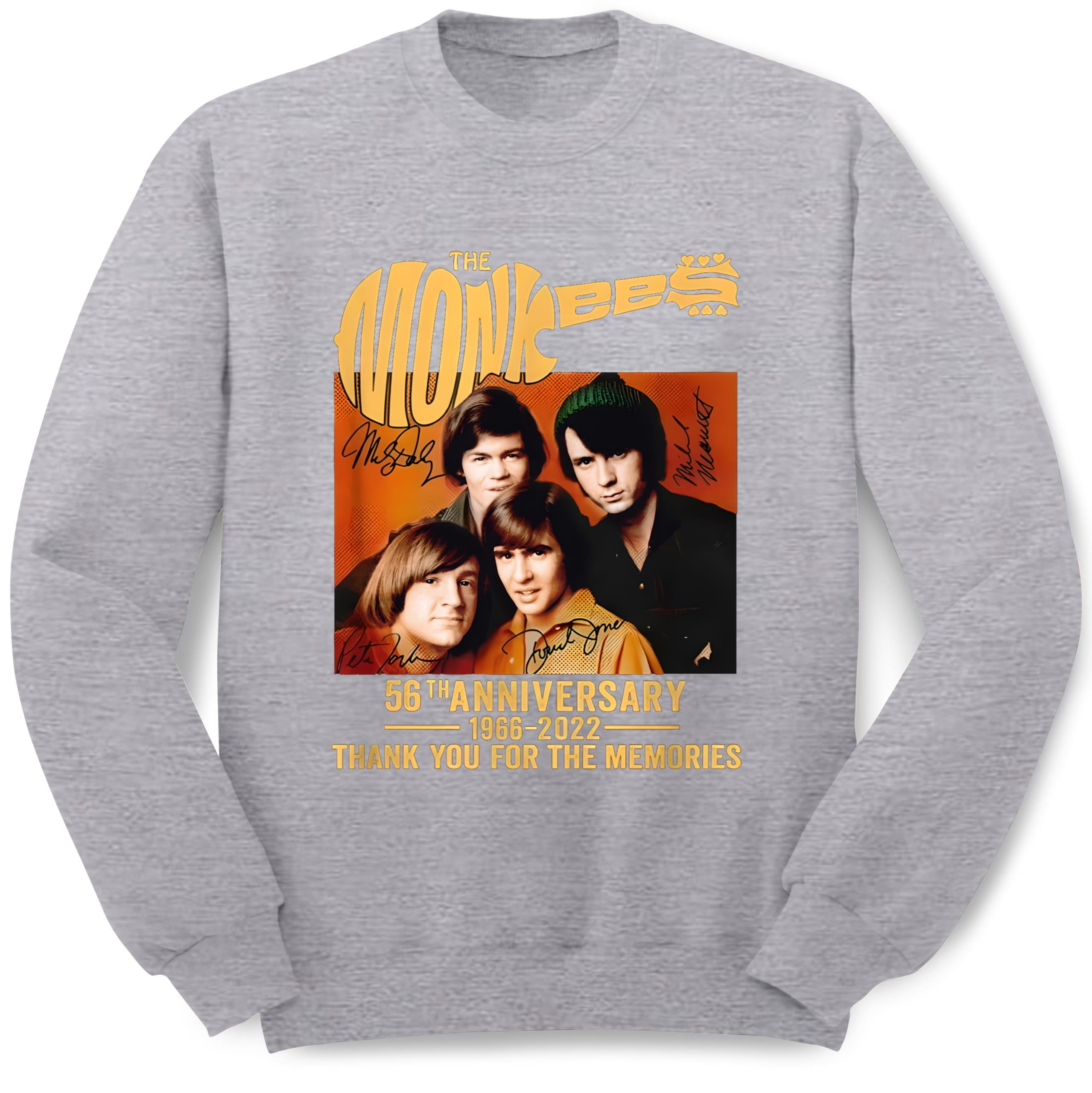vintage The Monkees Guitar 56th Anniversary 1966-2022 Signatures T ...