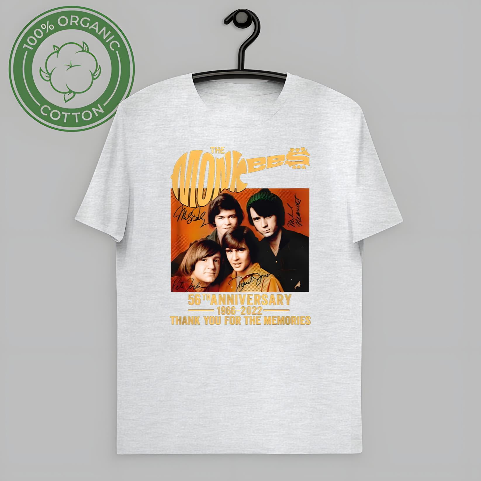 vintage The Monkees Guitar 56th Anniversary 1966-2022 Signatures T ...