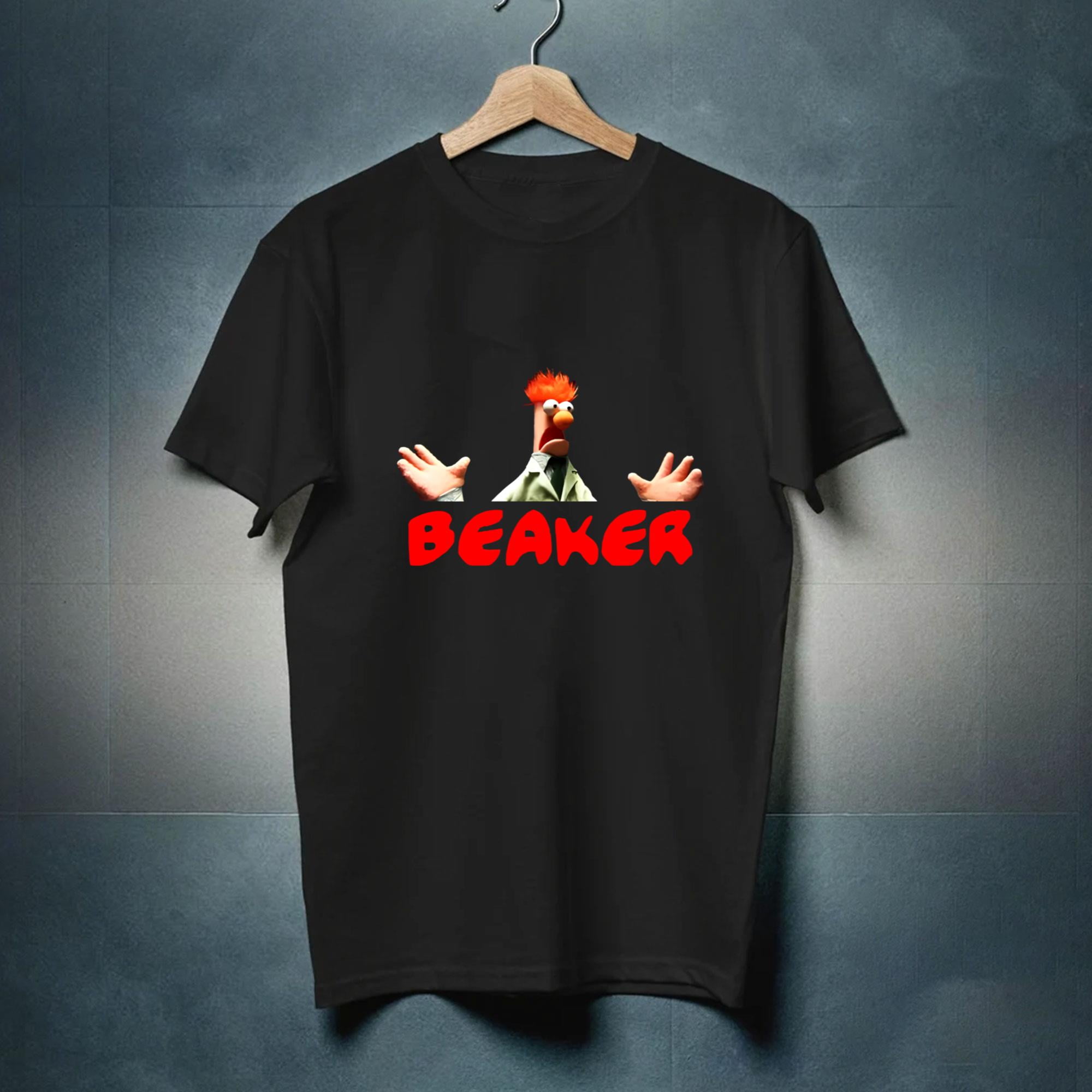 vintage The Muppets Beaker Funny T Shirt-TH37630 - Walmart.com