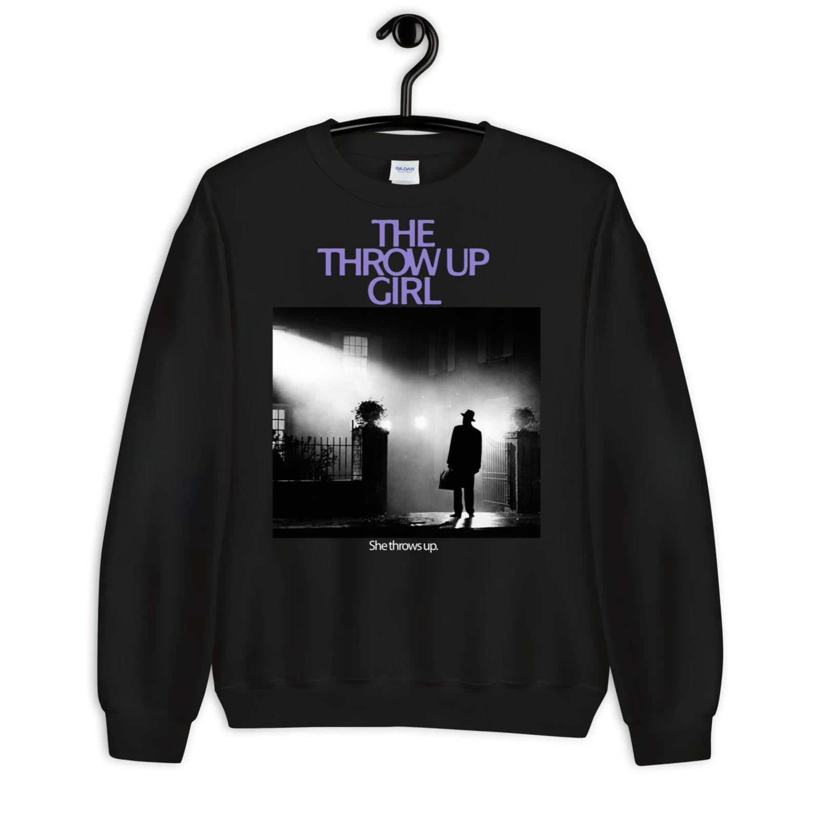 vintage The Throw Up Girl She Throws Up Shirt-TH30927 - Walmart.com