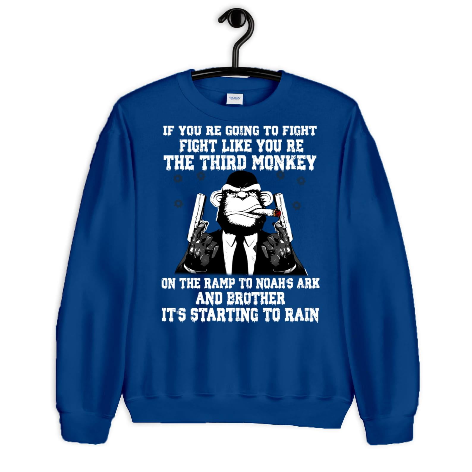 vintage Third Monkey Ramp To Noahs Ark Brother If You're T-Shirt Made ...