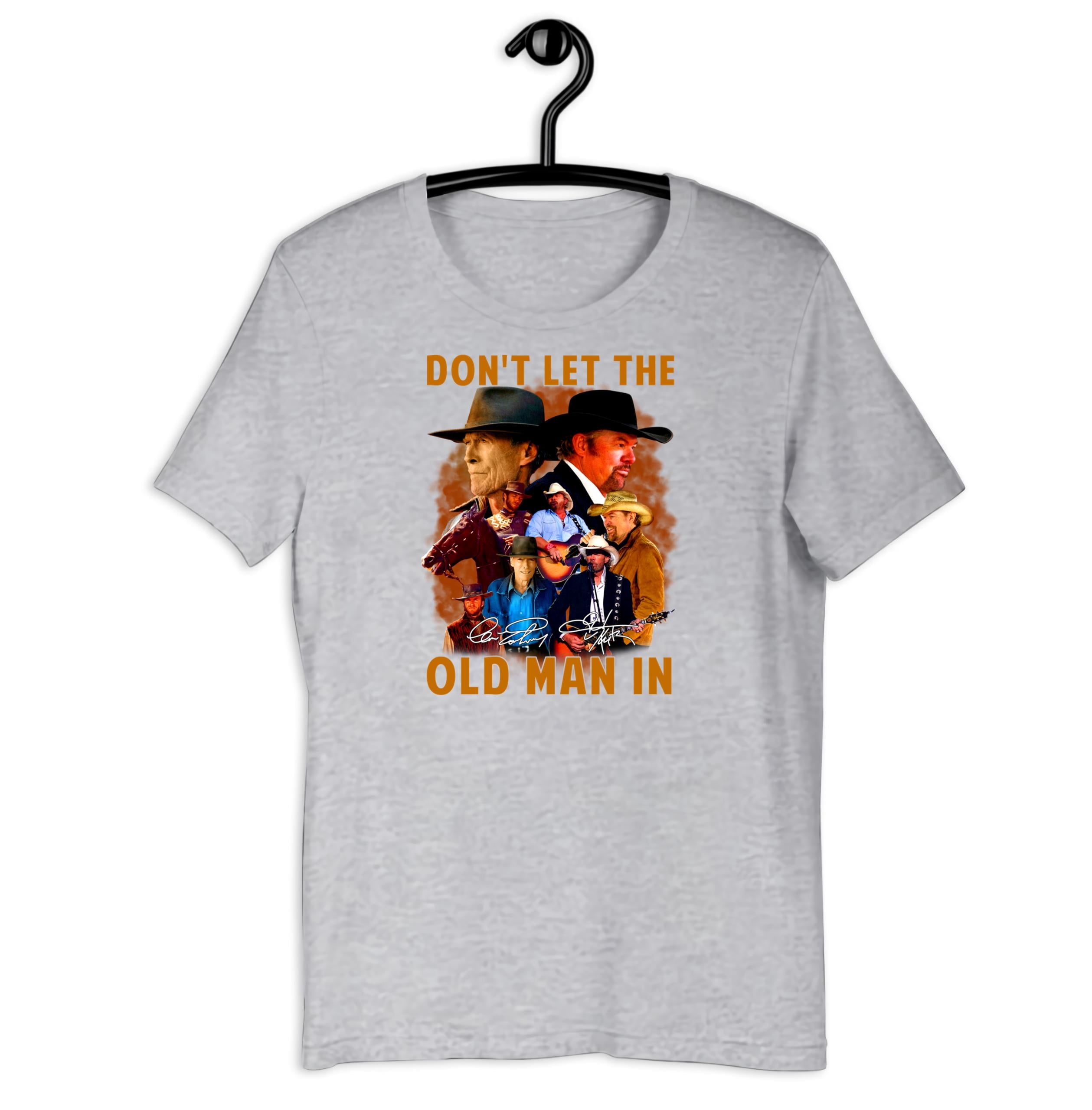 vintage Toby Keith Shirt Clint Eastwood Dont Let The Old Man In ...