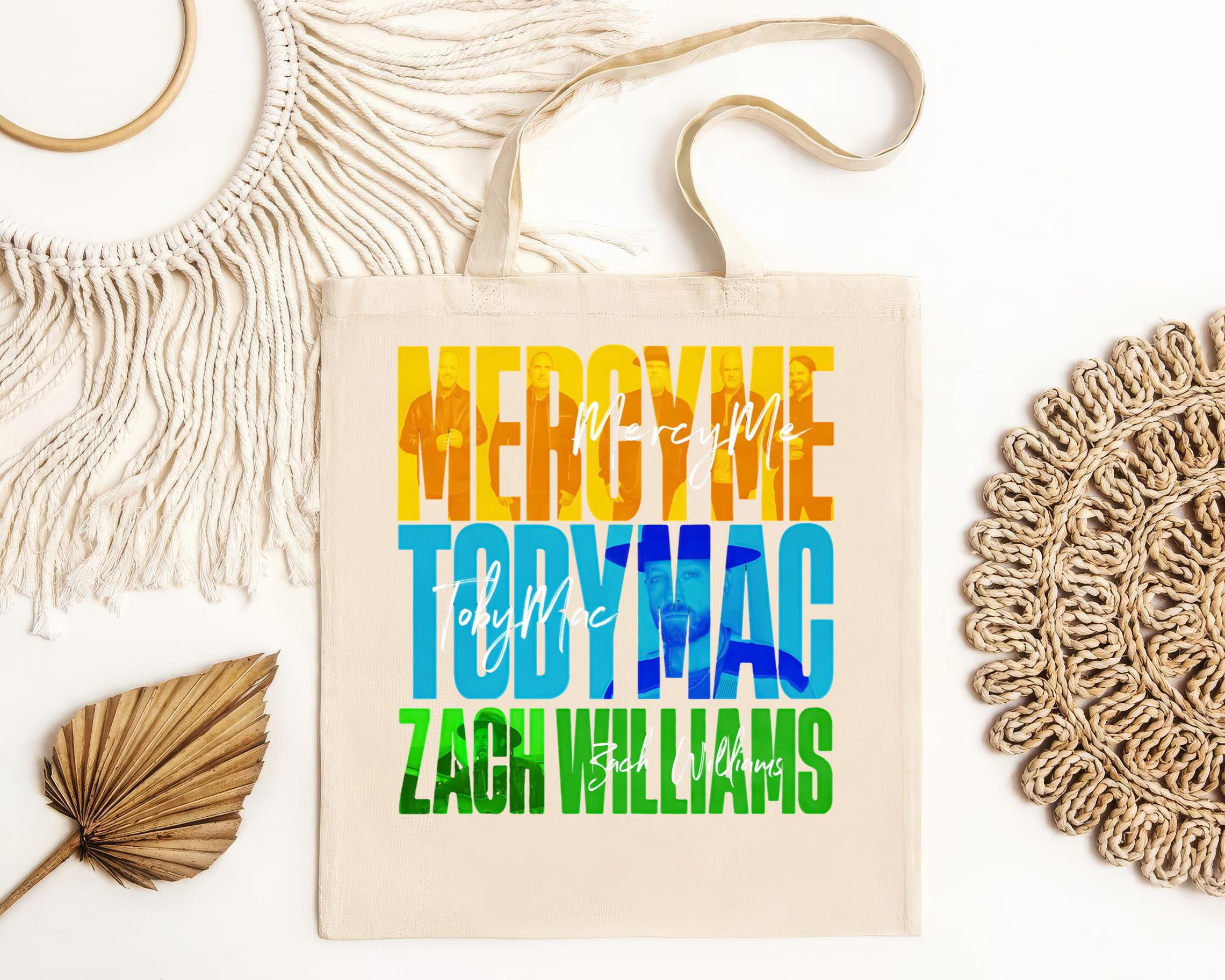 vintage TobyMac MercyMe and Zach Williams 2024 Tour Bag MercyMe TobyMac ...