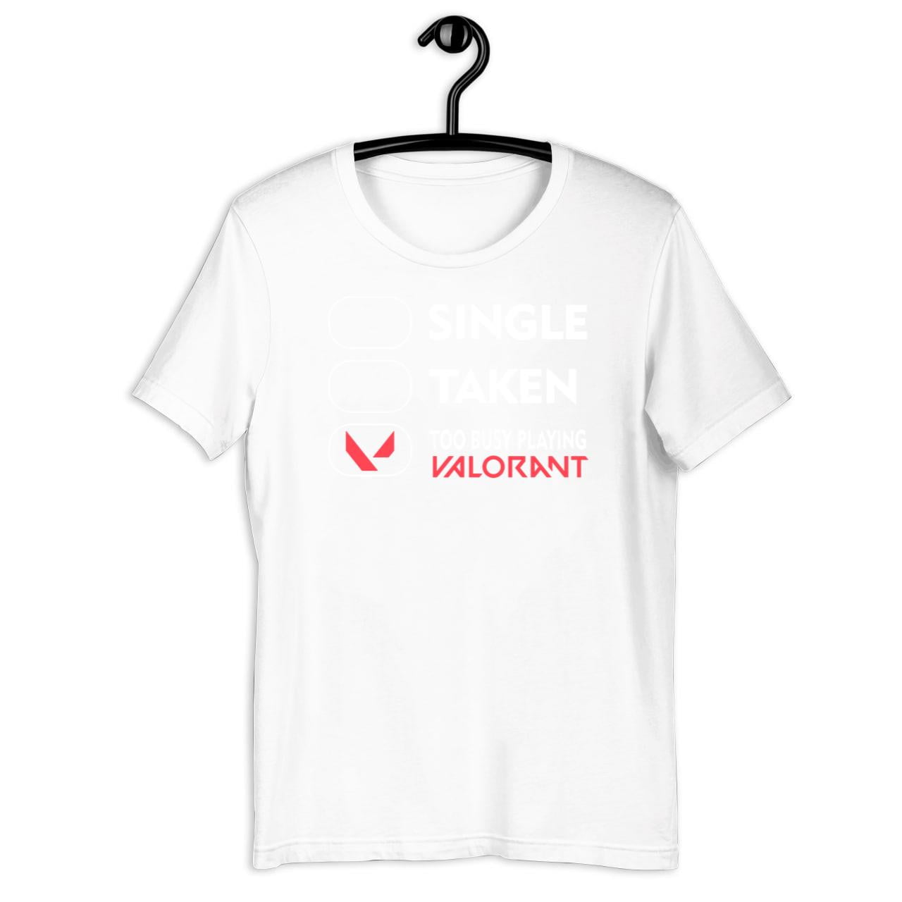 vintage Unisex Too busy playing Valorant t-shirt valorant shirt t-shirt ...