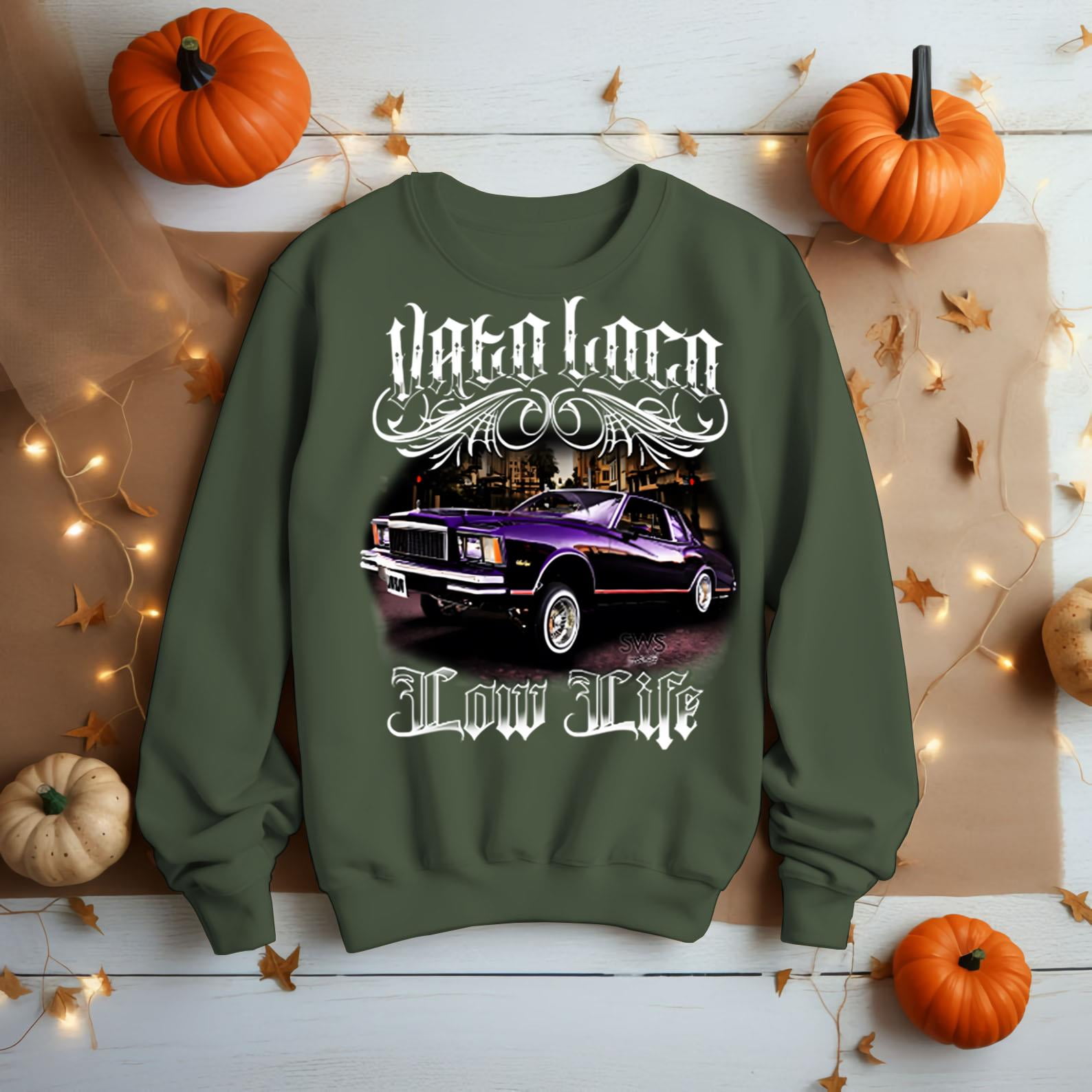 vintage Vato Loco Low Rider Monte Carlo T-Shirt Print On Shaka Wear ...