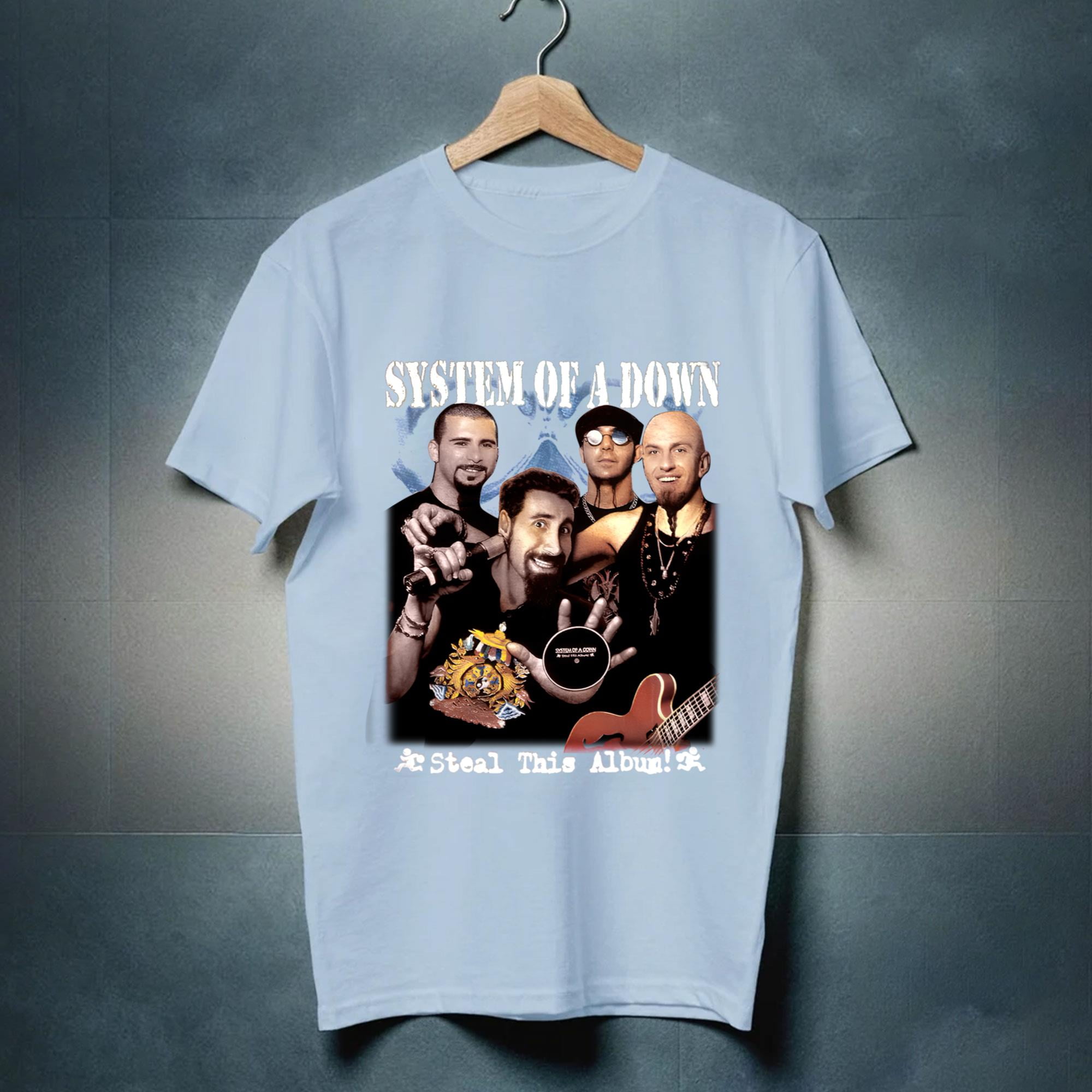 vintage Vintage 00S System Of A Down T-Shirt Steal This Album Metal ...