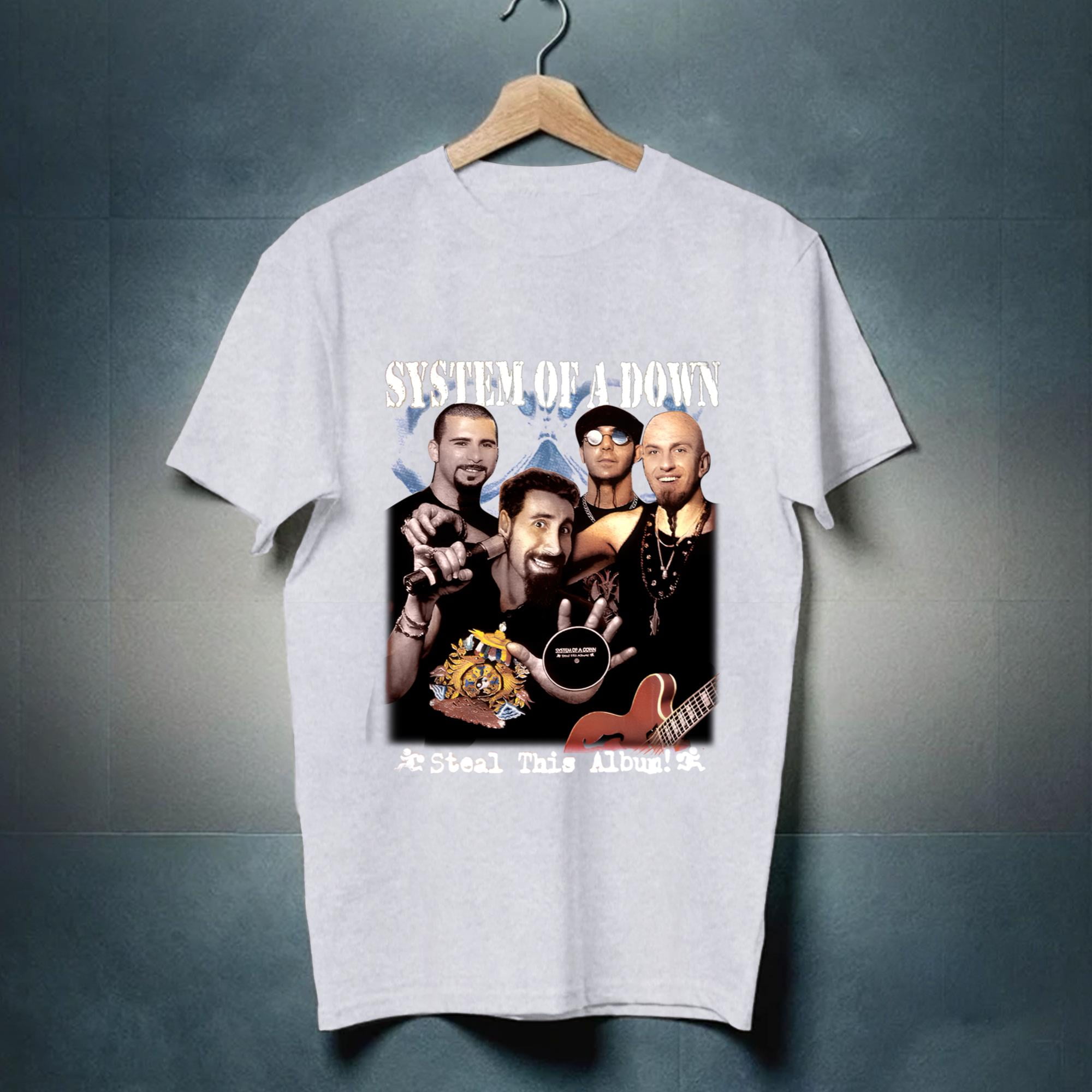 vintage Vintage 00S System Of A Down T-Shirt Steal This Album Metal ...
