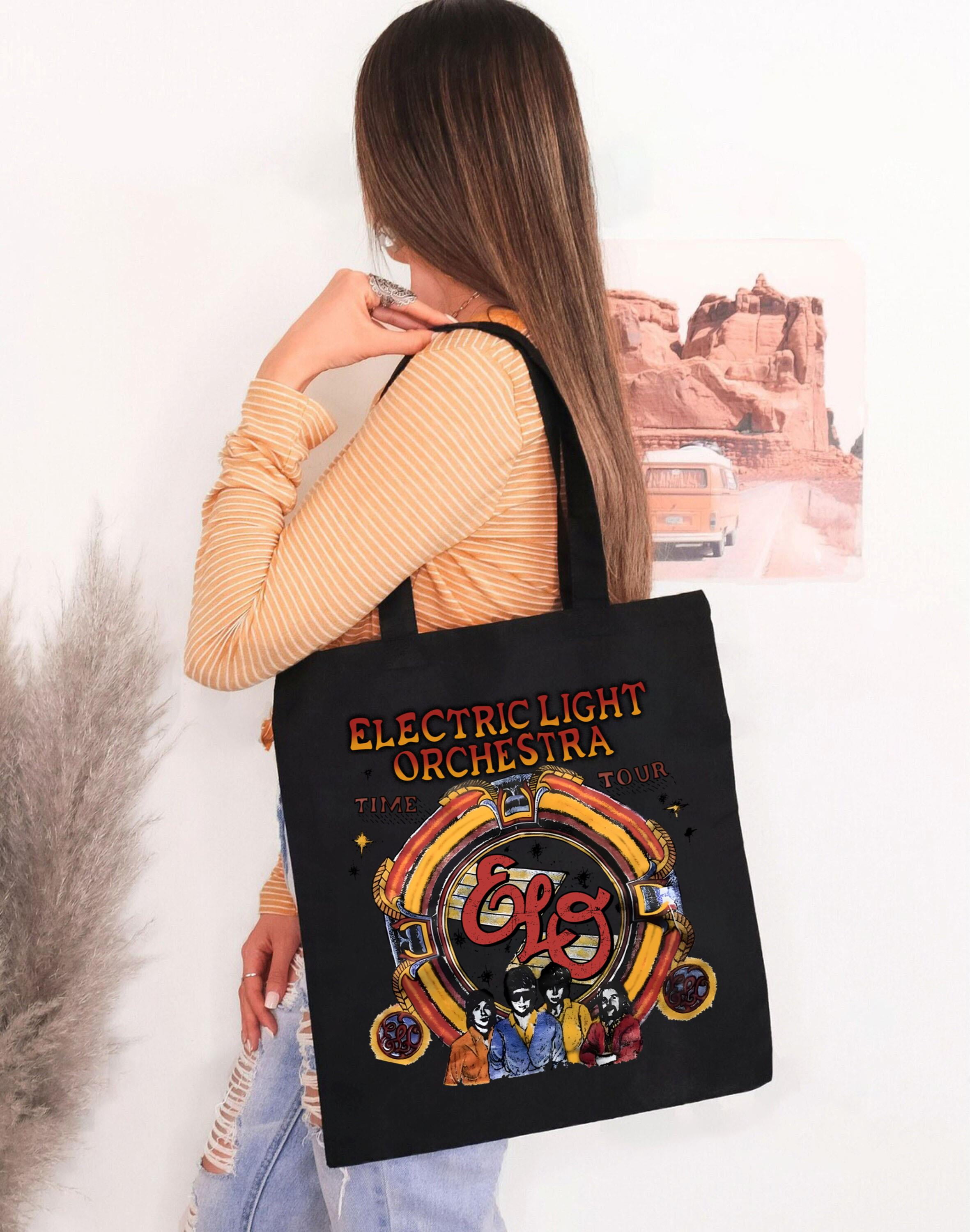 vintage Vintage 1981 ELO Electric Light Orchestra TIME TOUR Tote Bag S ...