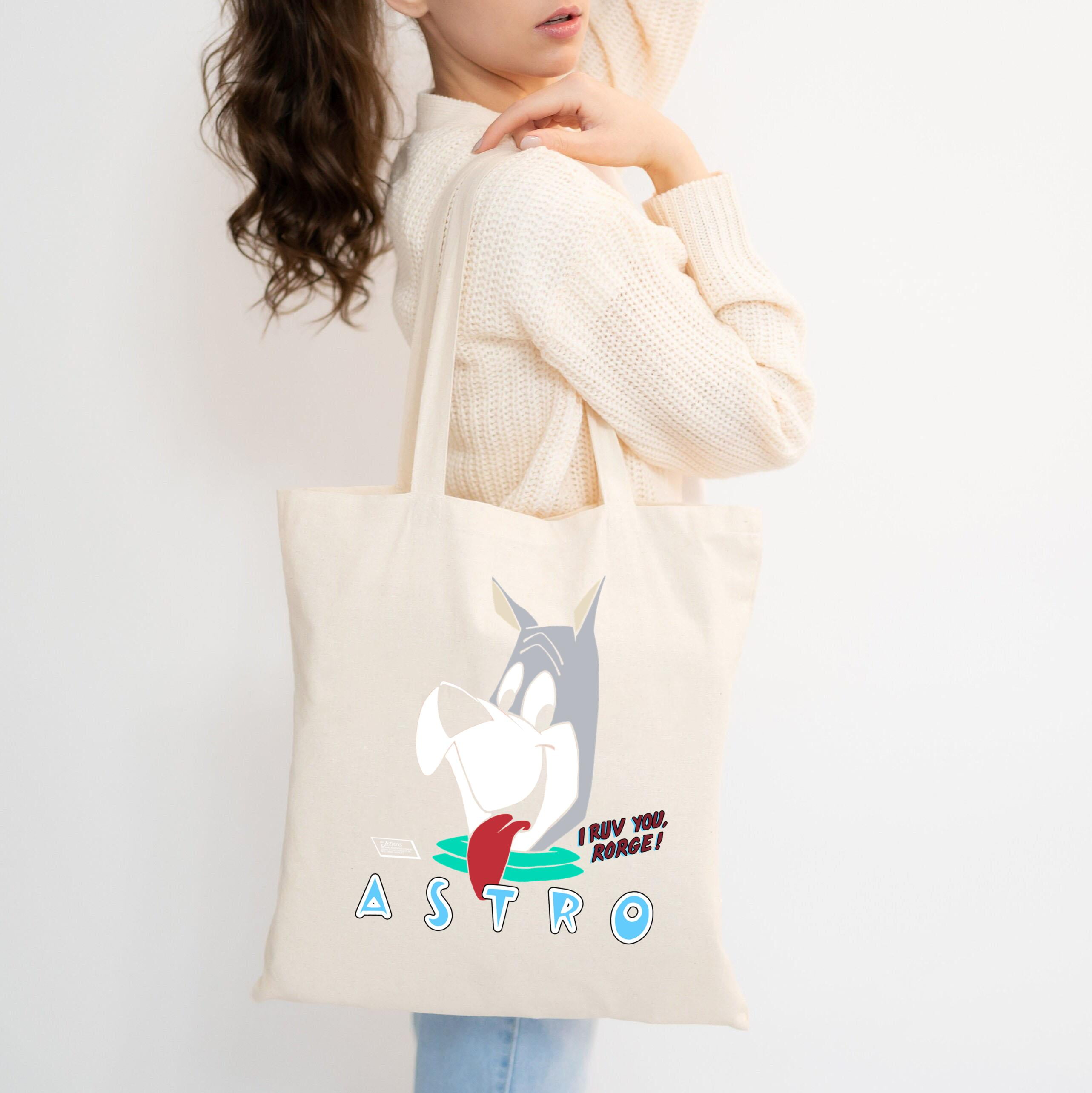 vintage Vintage 90's The Jetsons ASTRO Cartoon 1990 Hanna Barbera Cartoon T Bag XL-TH39084 ...