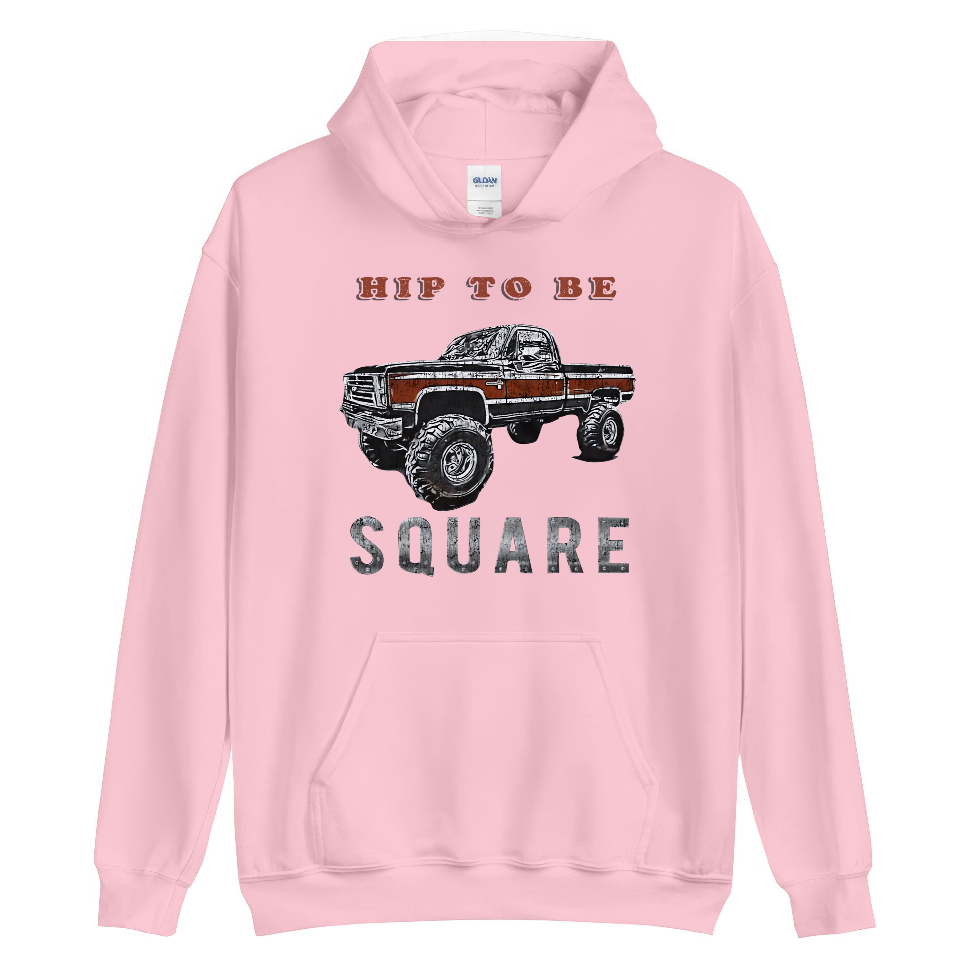 vintage Vintage Chevy Hip To Be Square Body Lifted Truck T-shirt 4X4 ...