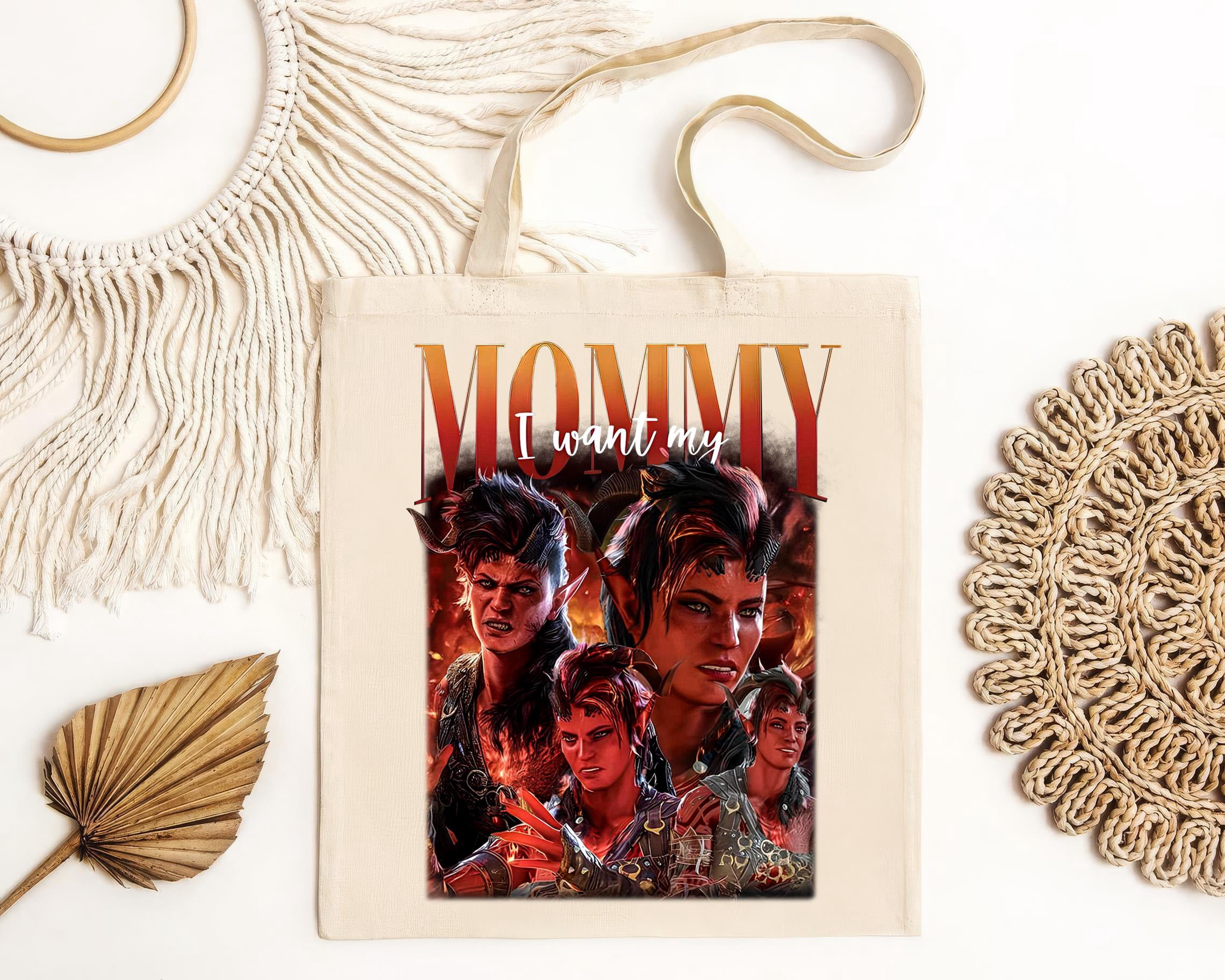 vintage Vintage Karlach Baldur's Gate I Want My Mommy Bag, Baulders ...