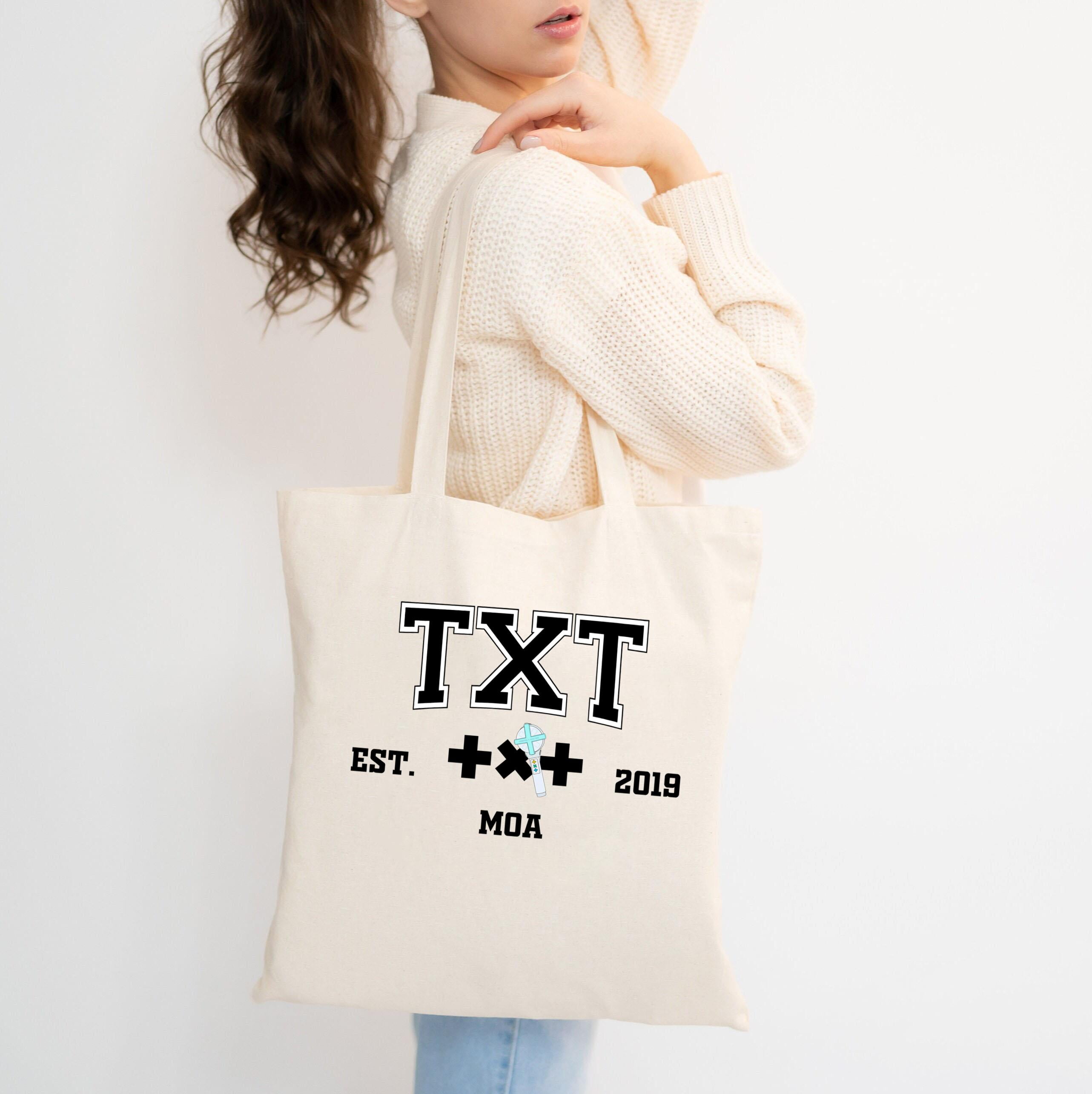 vintage Vintage TXT Moa Bag, TomorrowxTogether Kpop Fan Bag, TXT Merch ...
