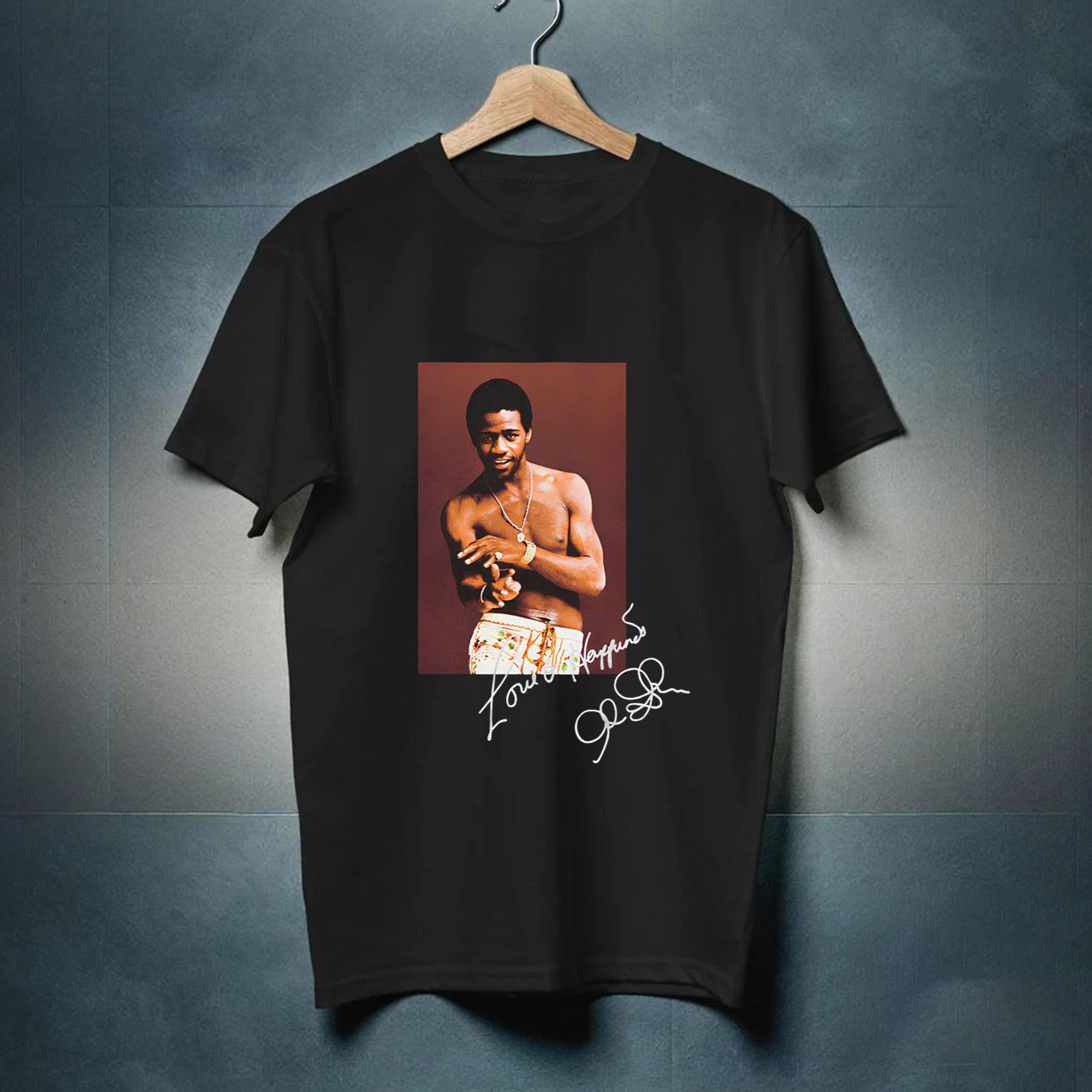 vintage Vtg Al Green Singer Signature Cotton Black Unisex Full Size ...