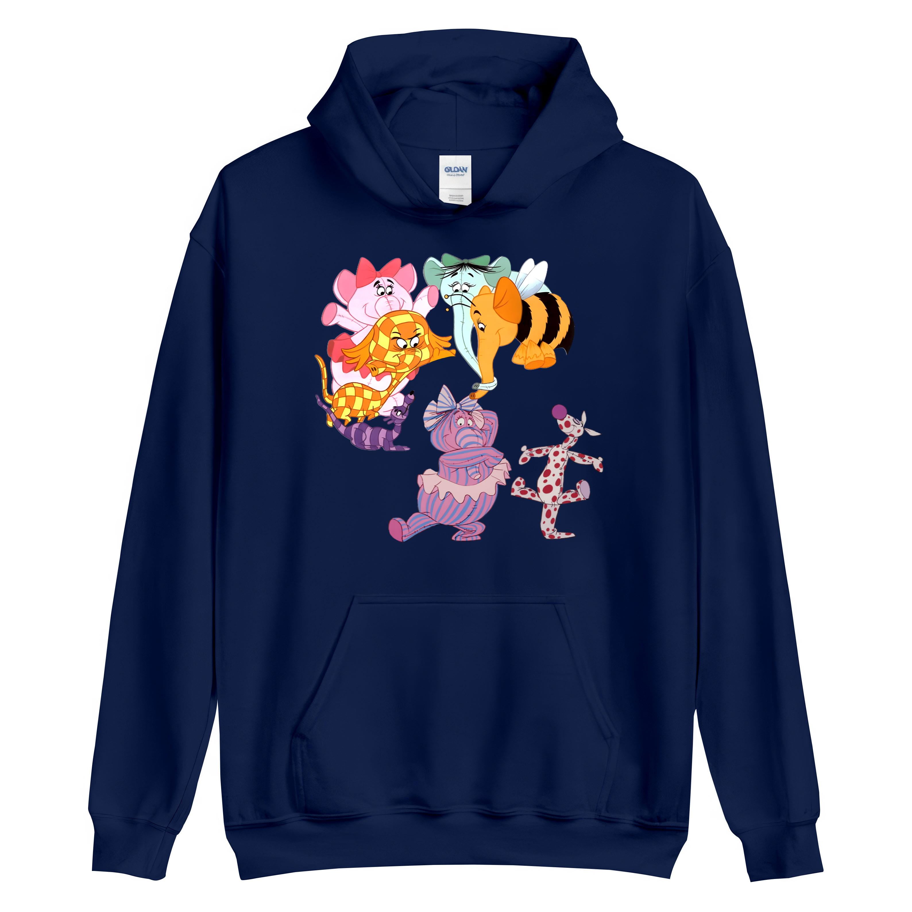 vintage Winnie the Pooh's Heffalumps and Woozles Short Sleeve Tee-TH5346 - Walmart.com