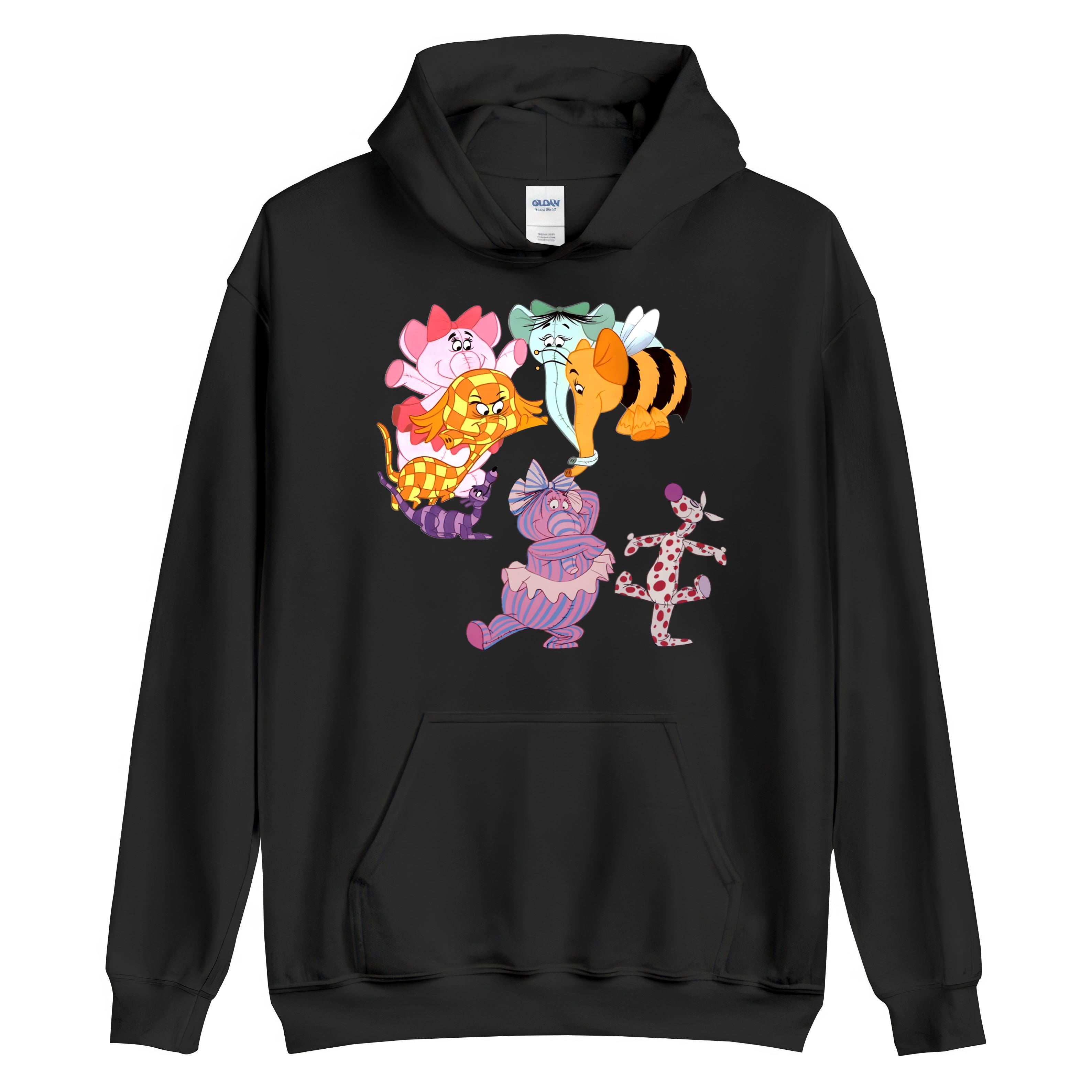 vintage Winnie the Pooh's Heffalumps and Woozles Short Sleeve Tee-TH5346 - Walmart.com